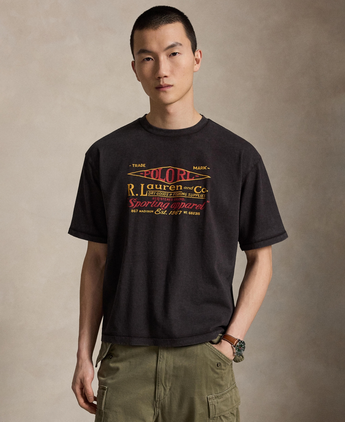 Click here for Polo Ralph Lauren Mens Relaxed-Fit Graphic T-Shirt... prices
