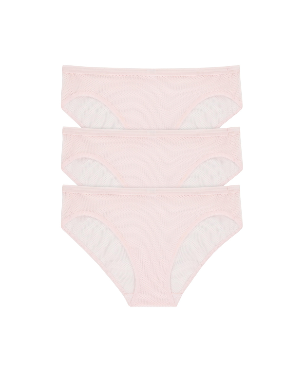 Click here for Dkny Womens Sheer Strip 3 Pack Bikini Panty - Rose... prices