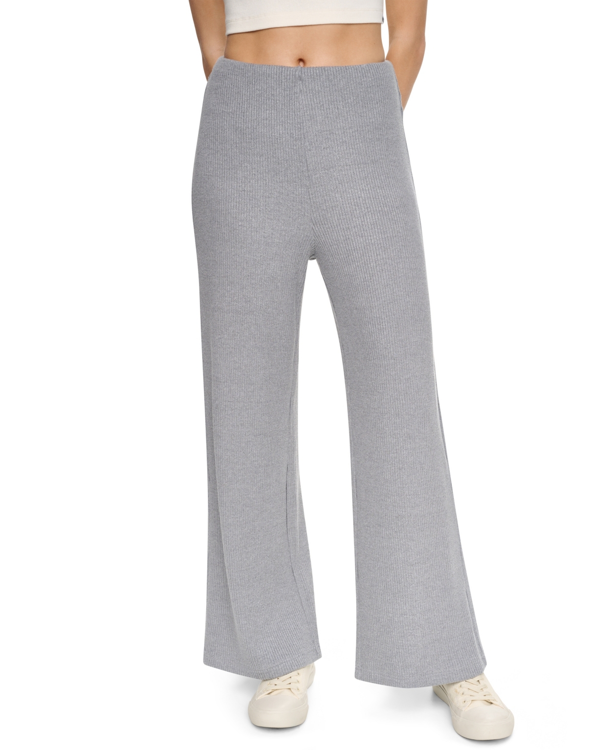 Click here for Dkny Jeans Petite Wide-Leg Pull-On Pants - Heather... prices