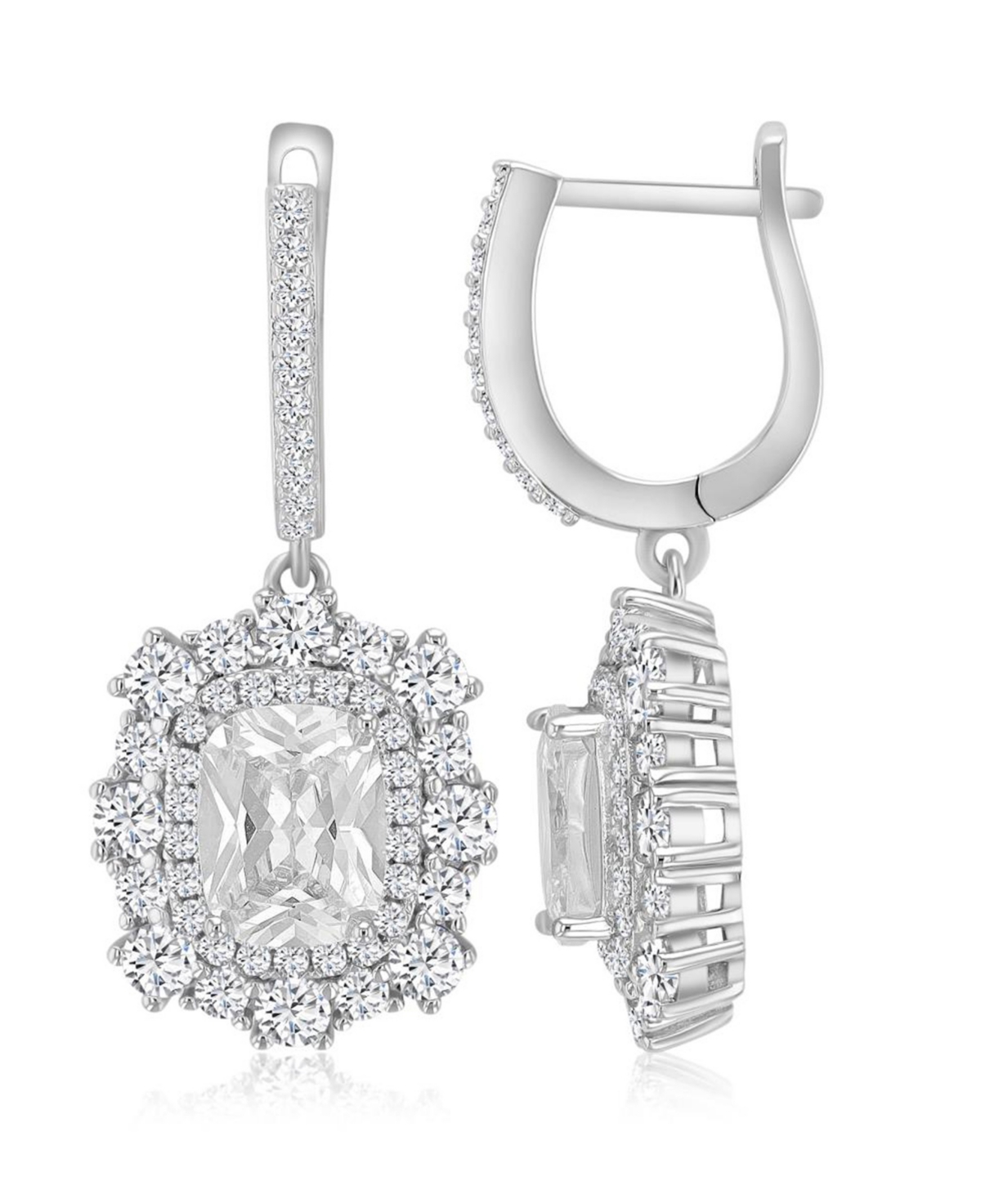Click here for Macys 14k Gold-Plated Elegant Crystal Drop Earring... prices