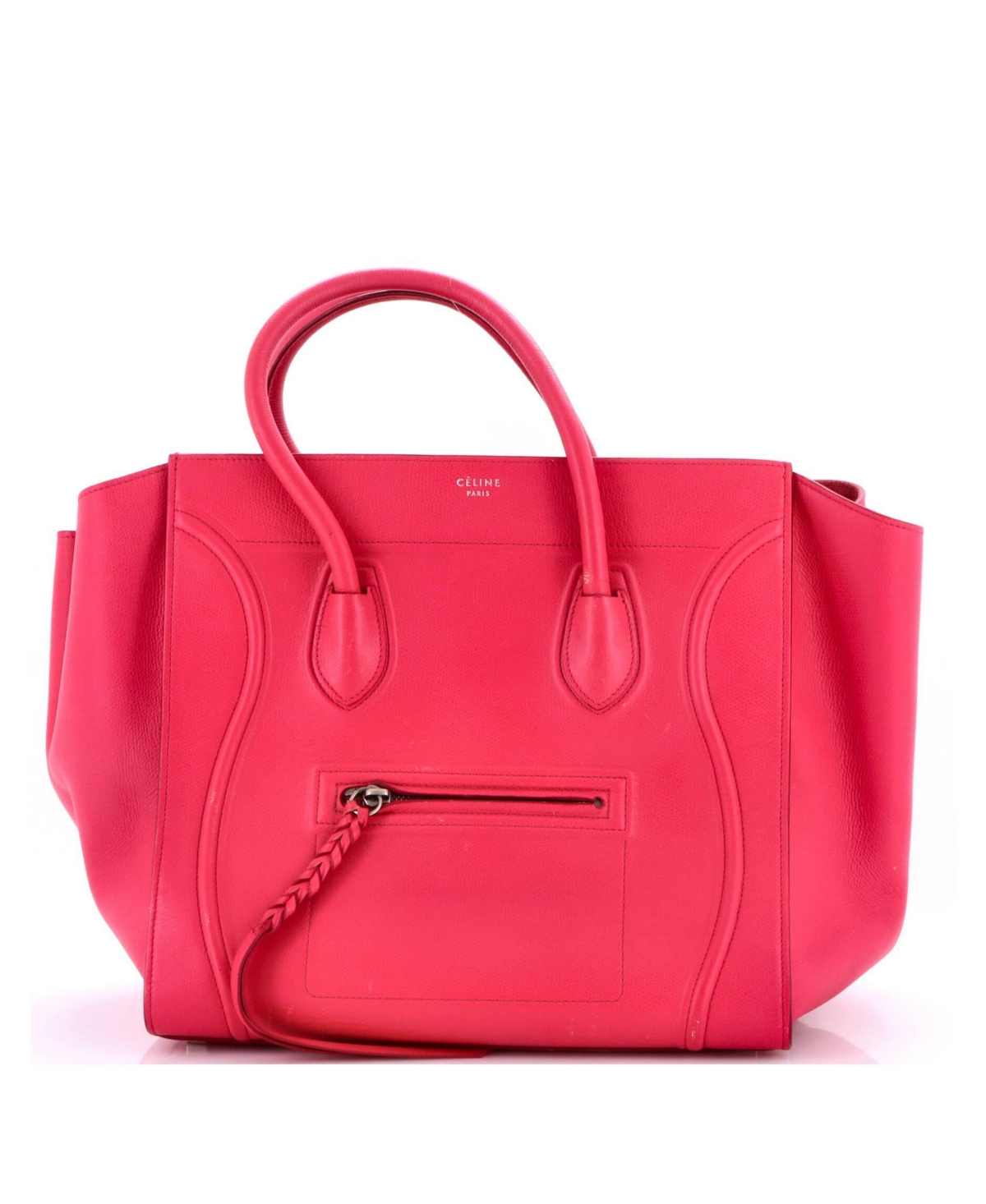Click here for Pre-Owned Celine Medium Phantom Bag Grainy Leather... prices