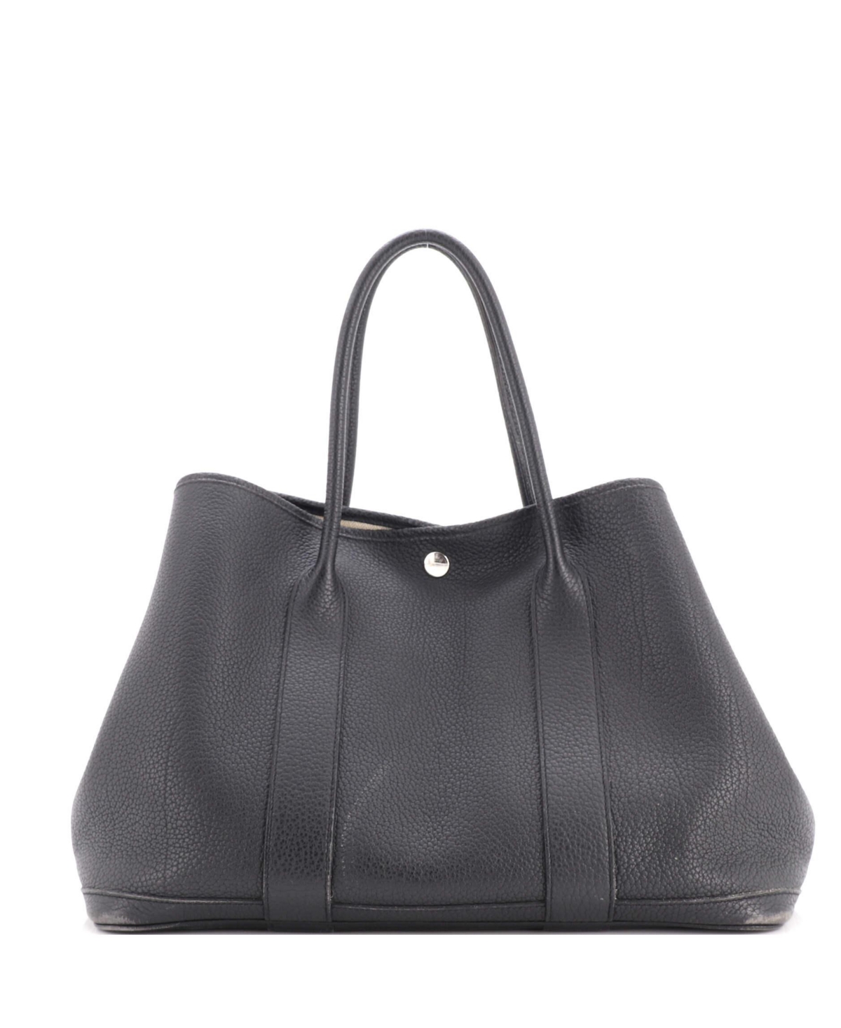 Click here for Pre-Owned Hermes 36 Garden Party Tote Leather - Bl... prices