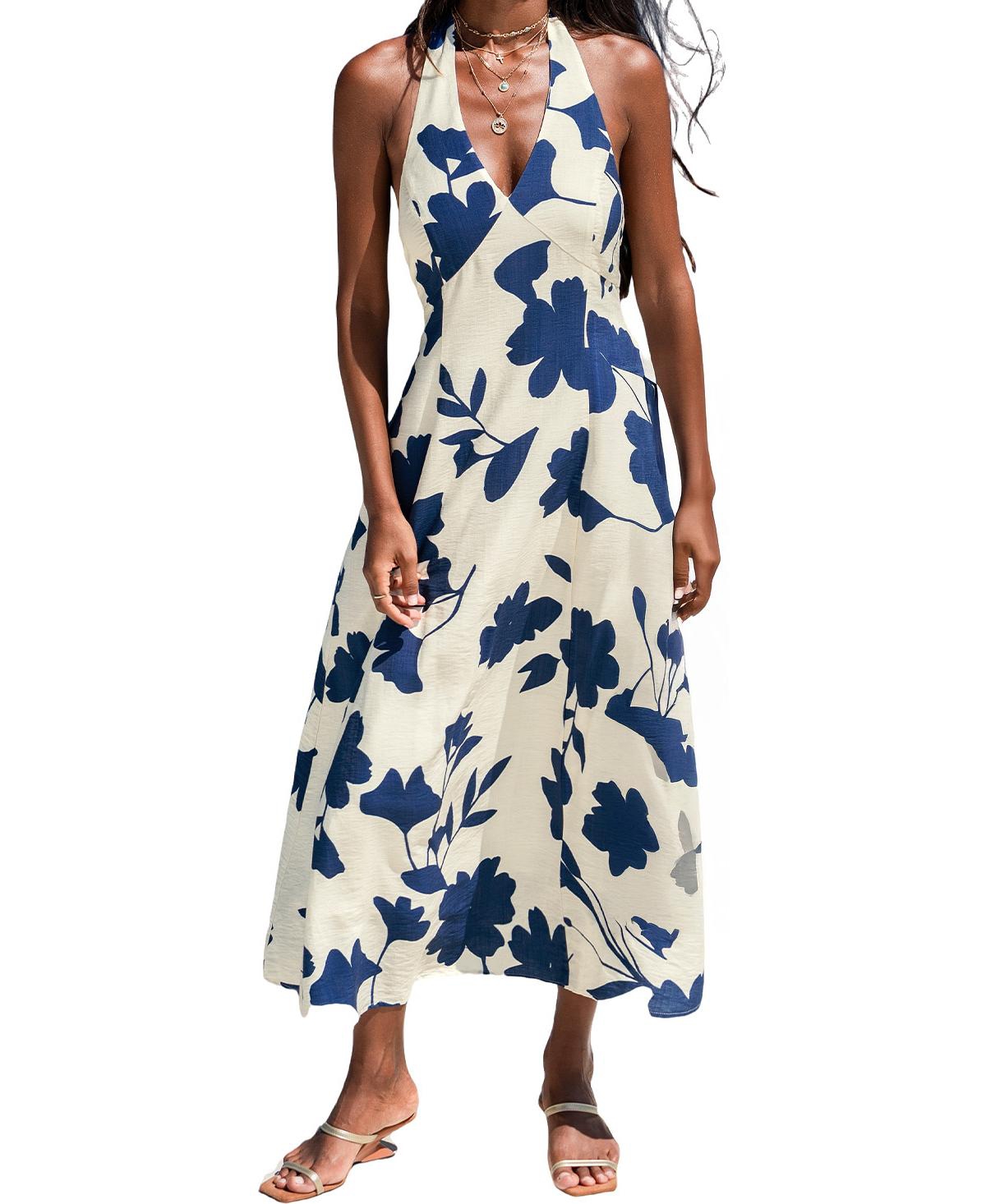 Click here for Cupshe Womens Just the Beginning Floral Maxi Beach... prices