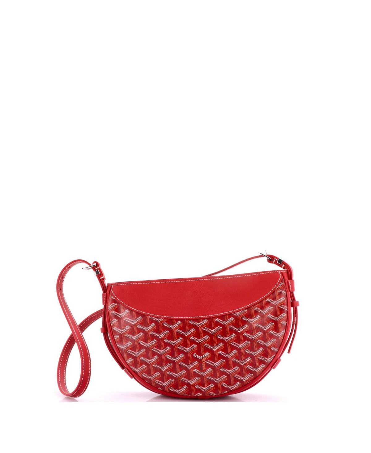 Click here for Pre-Owned Goyard Hirondelle Shoulder Bag Coated Ca... prices