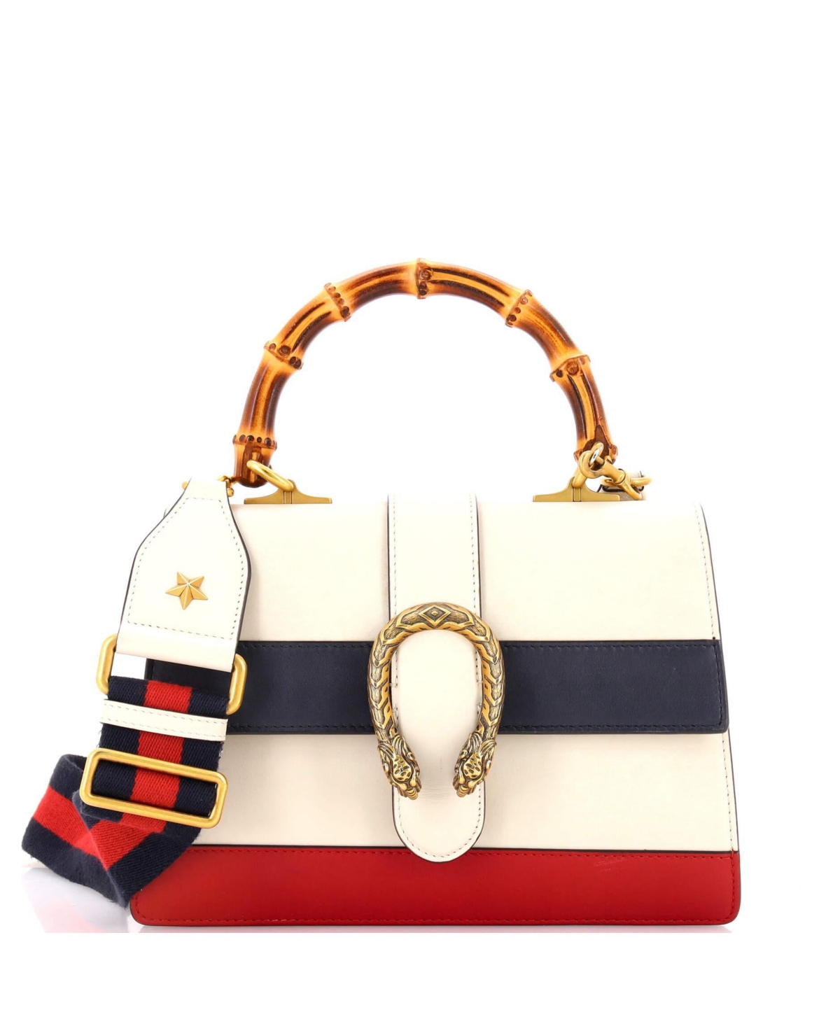 Click here for Pre-Owned Gucci Medium Dionysus Bamboo Top Handle... prices