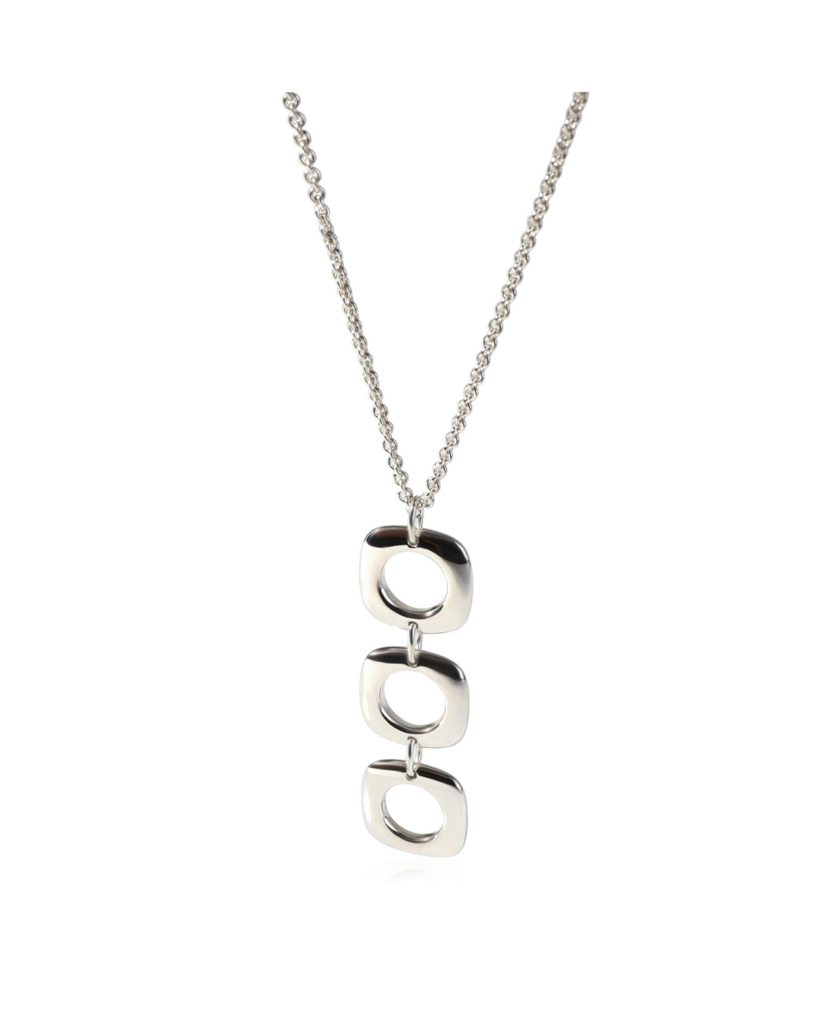 Click here for Pre-Owned Tiffany & Co Sterling Silver Square Cush... prices