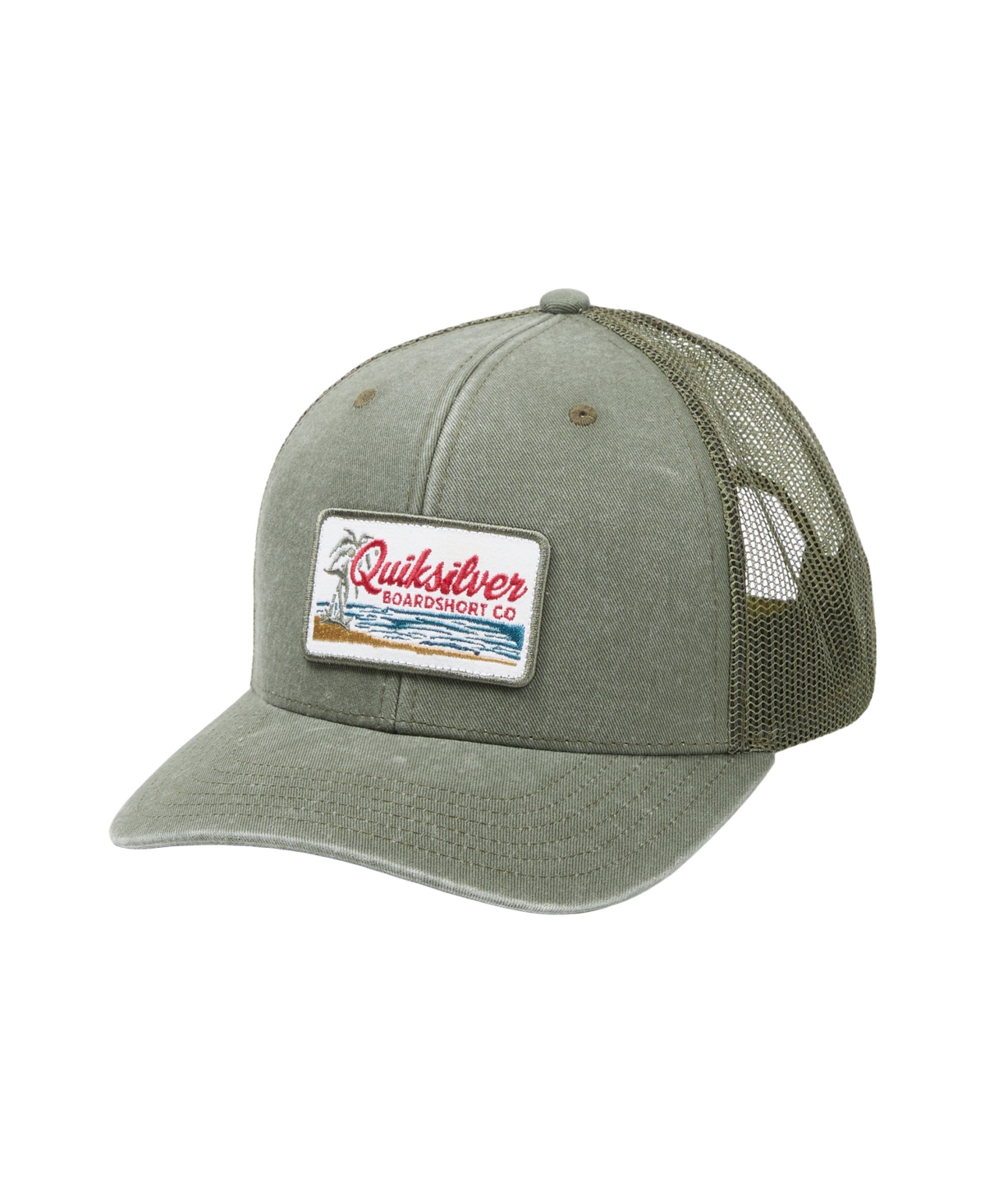 Click here for Quiksilver Mens Campsite Trucker Hat - Grape Leaf prices