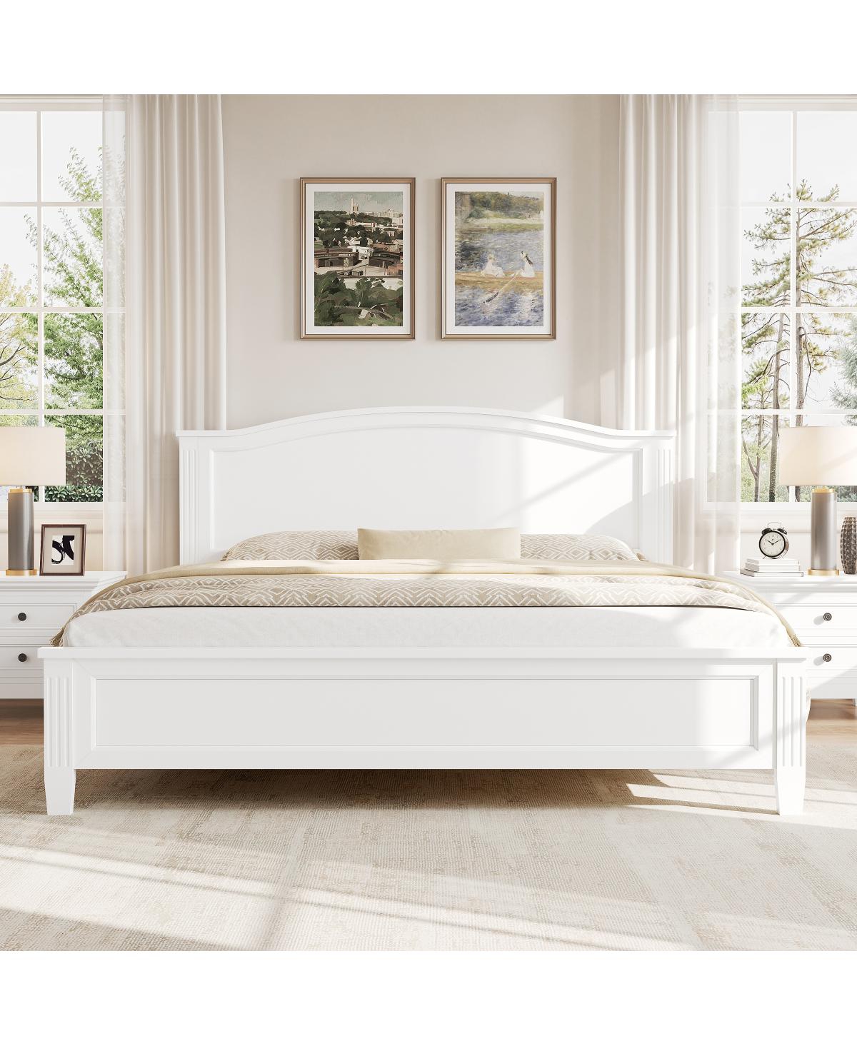 Click here for Streamdale Furniture King Size Platform Bed with H... prices