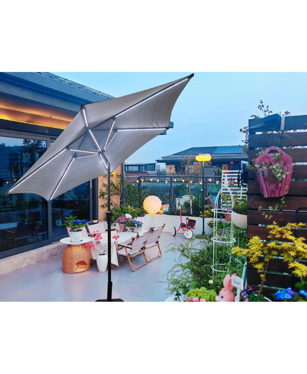 Click here for Streamdale Furniture 9Feet Umbrella and Stripes -... prices