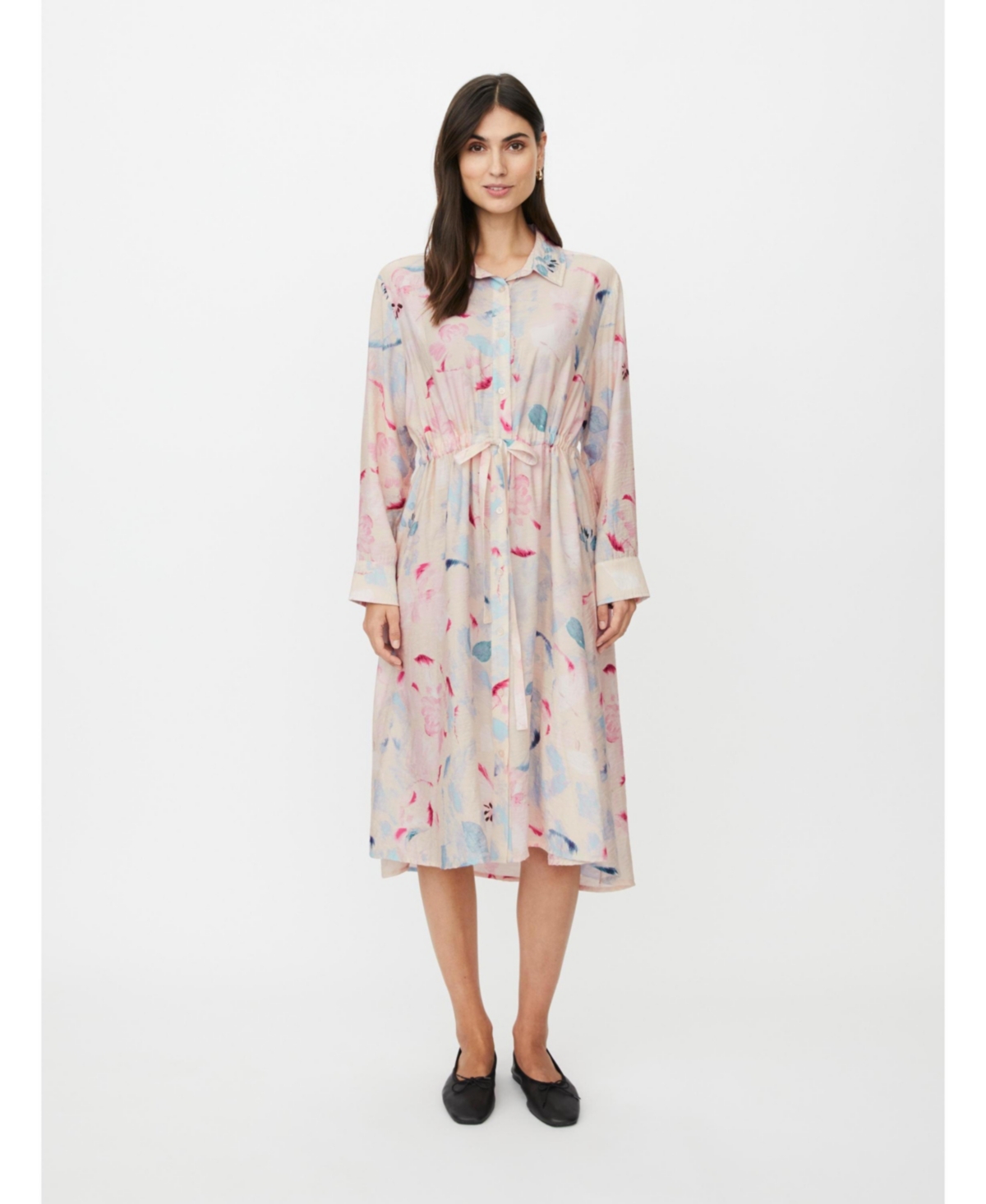 Click here for Masai Copenhagen Womens MaNova Floral Print Midi D... prices