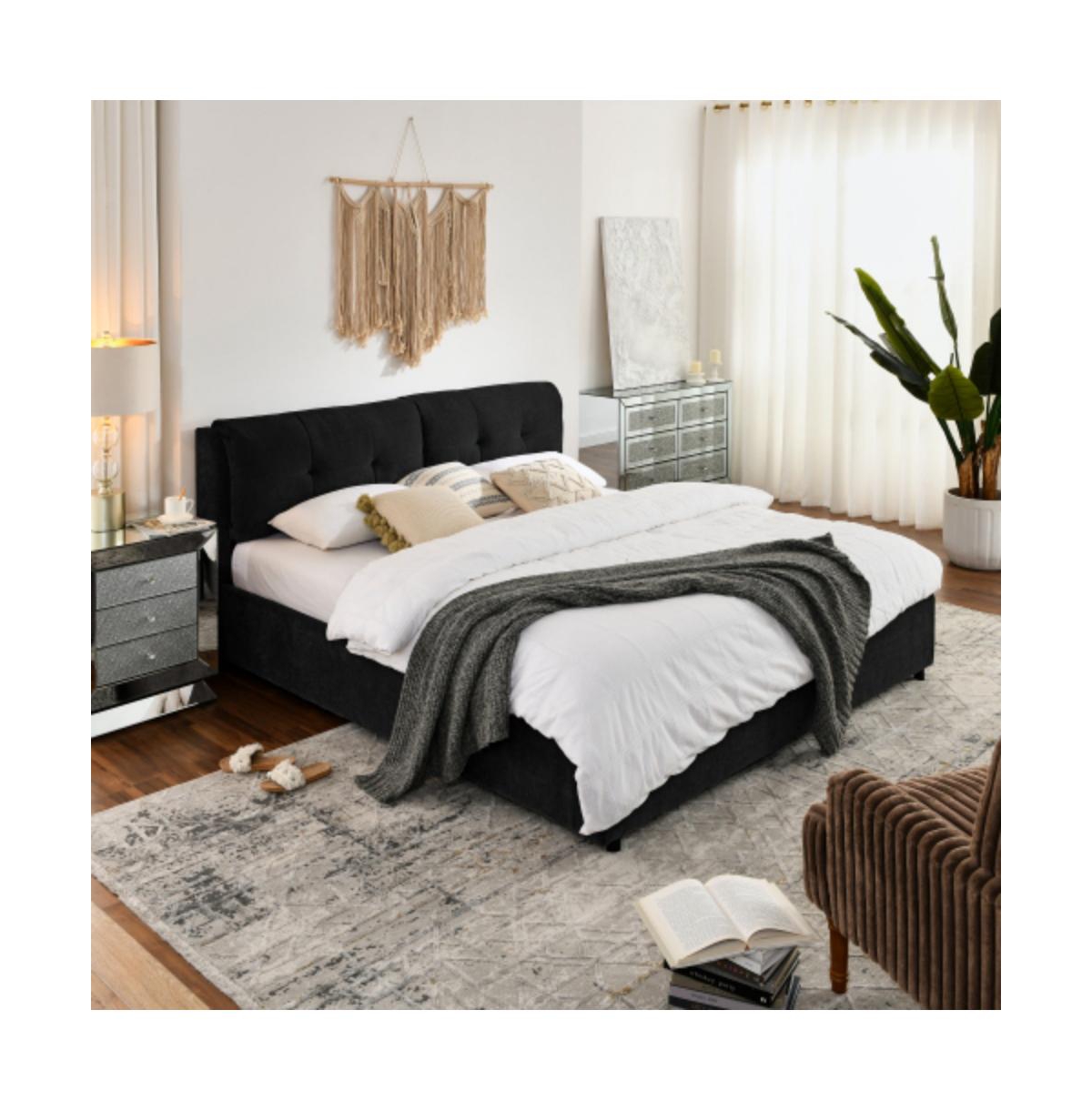 Click here for Lucky One King Size Storage Upholstered Hydraulic... prices