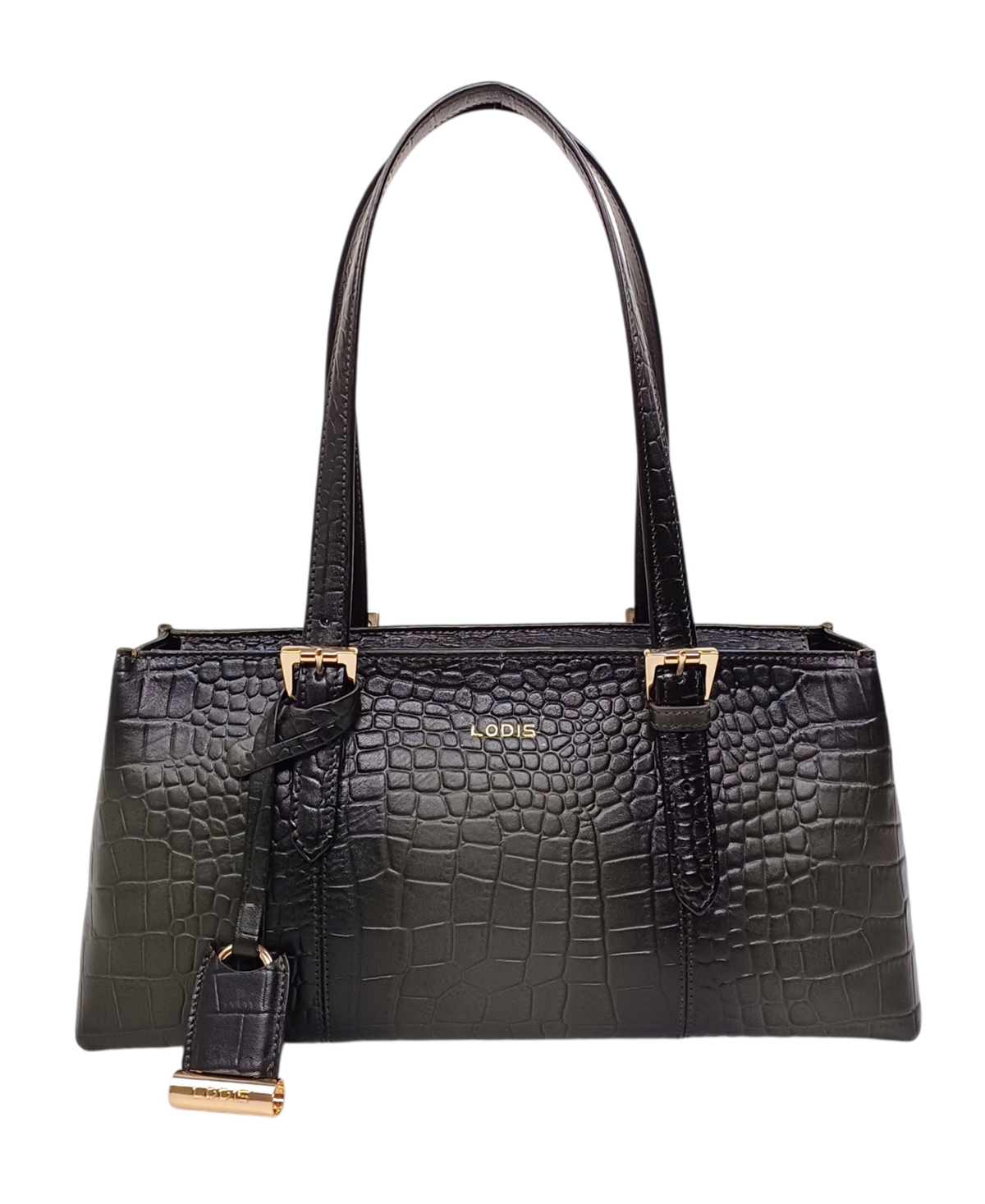 Click here for Lodis Vintage Burnished Medium Shoulder Handbag -... prices