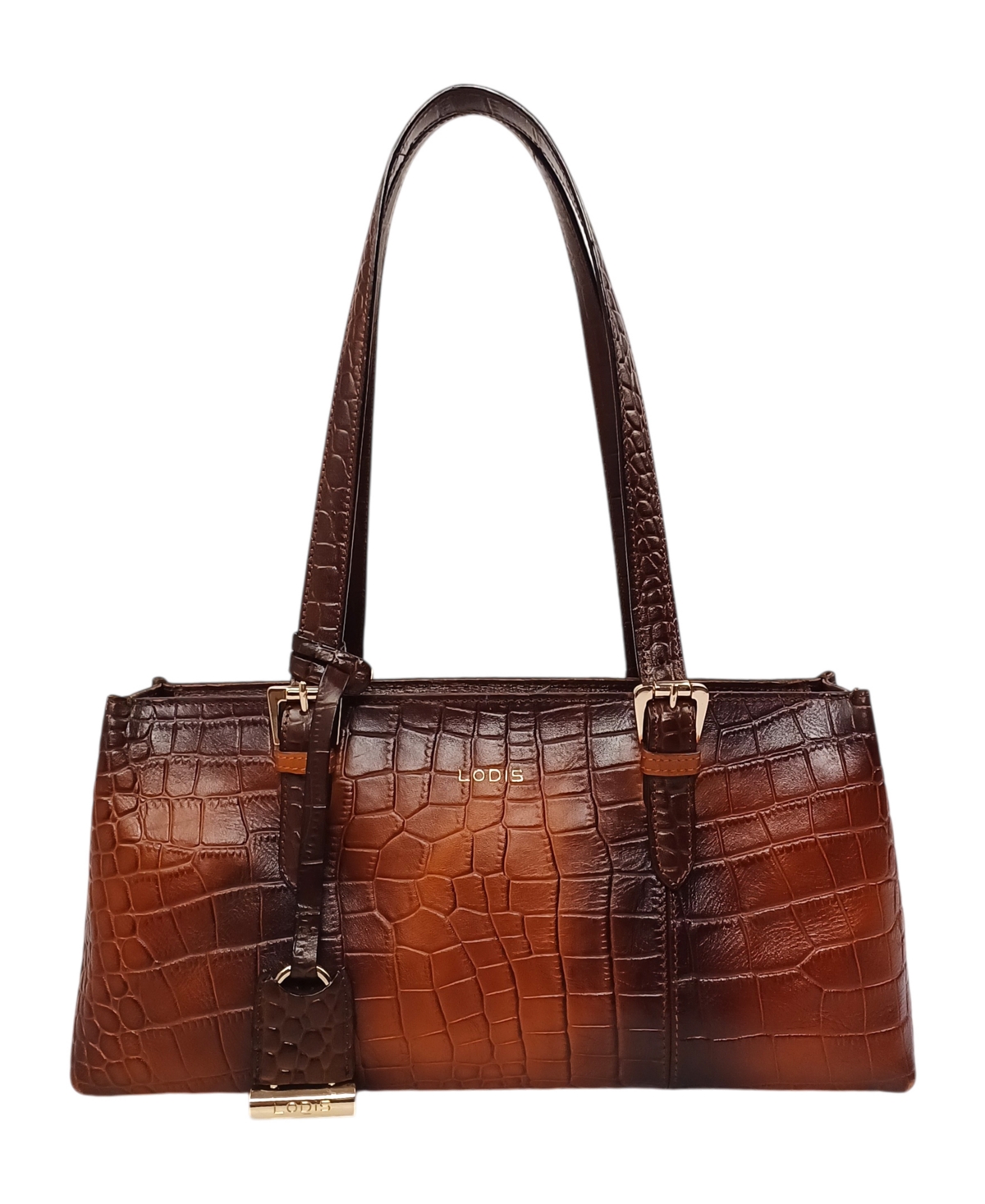 Click here for Lodis Vintage Burnished Medium Shoulder Handbag -... prices