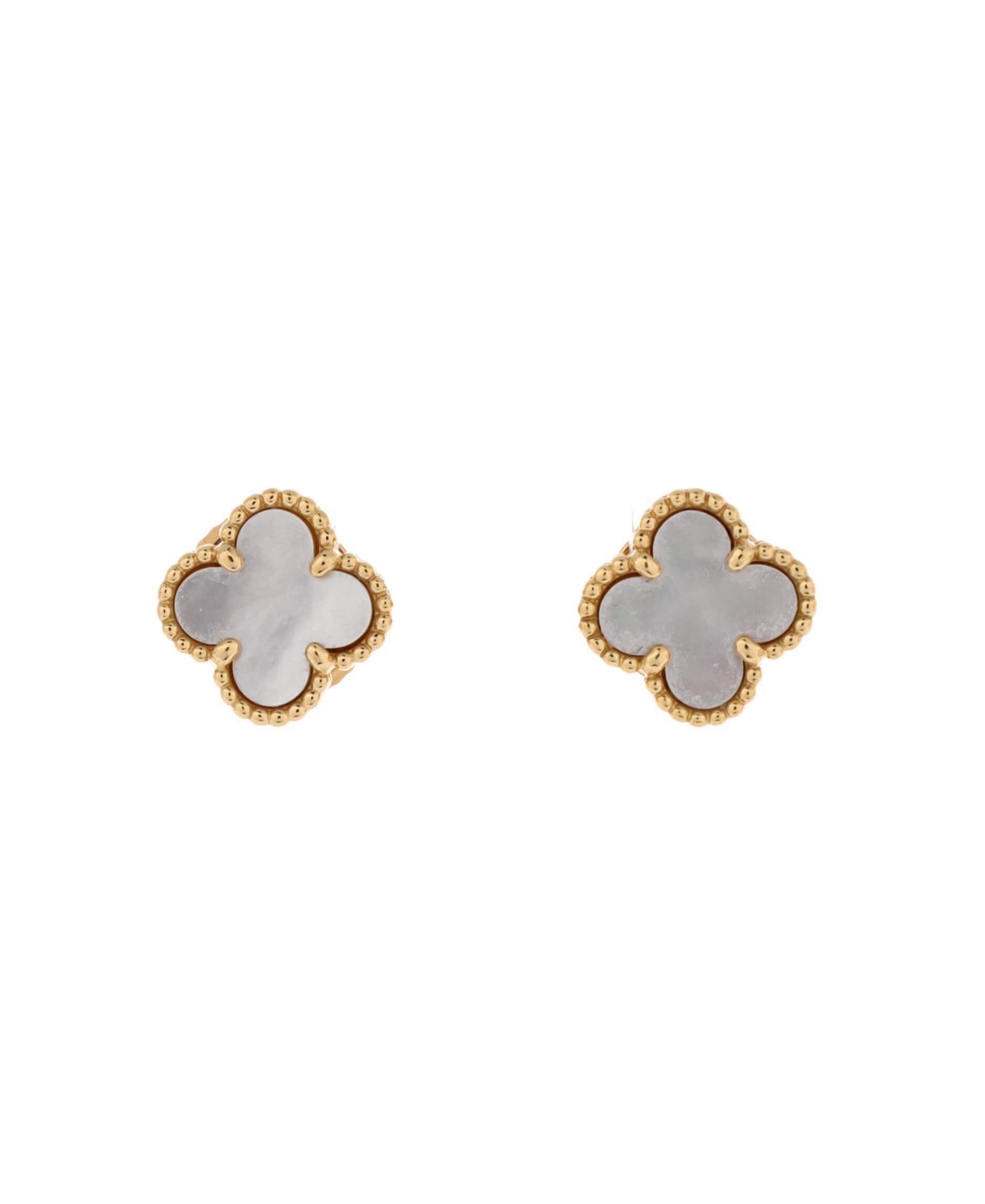 Click here for Pre-Owned Van Cleef & Arpels Sweet Alhambra Stud E... prices