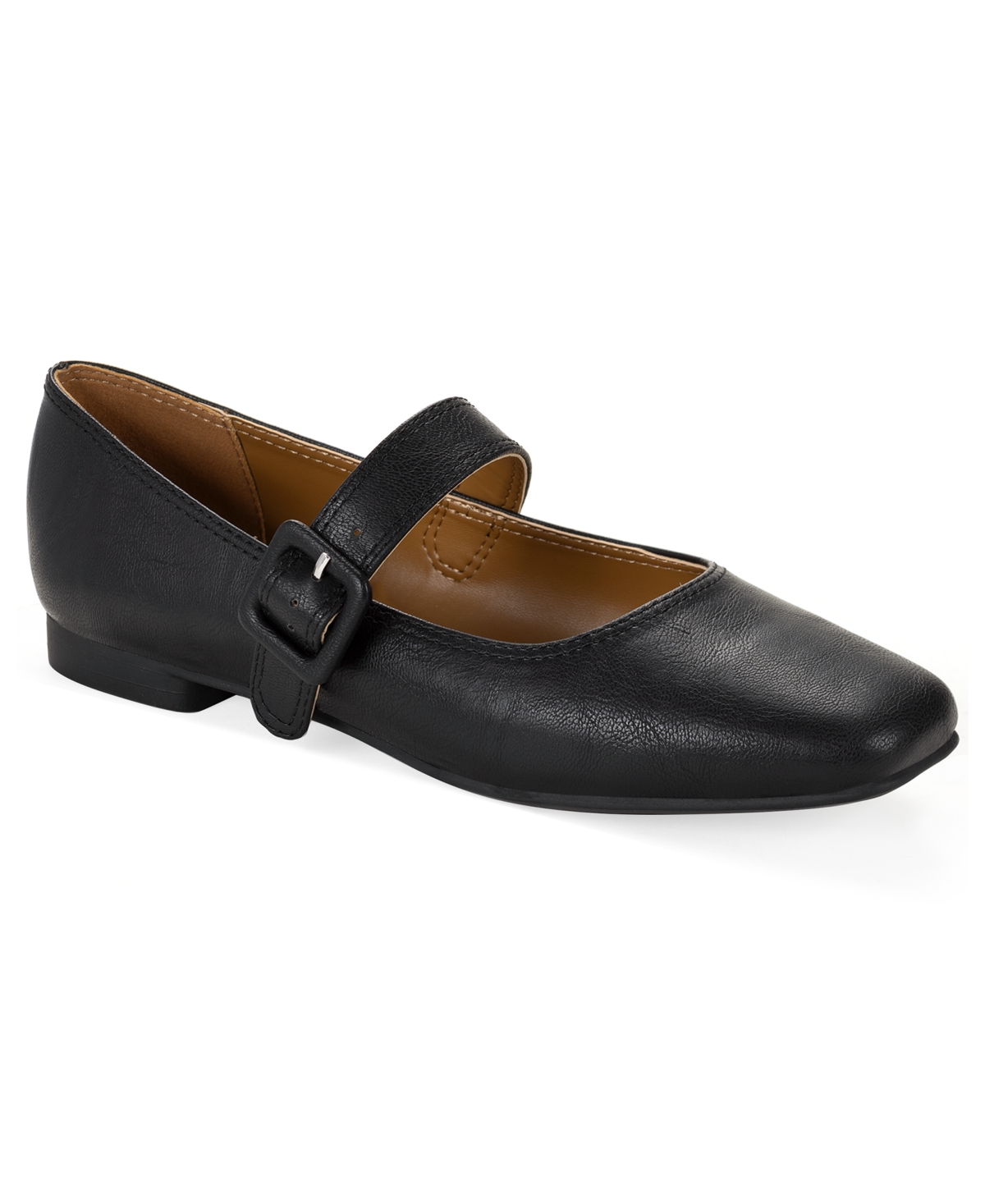 Click here for Style & Co Womens Brieee Square Toe Mary Jane Flat... prices