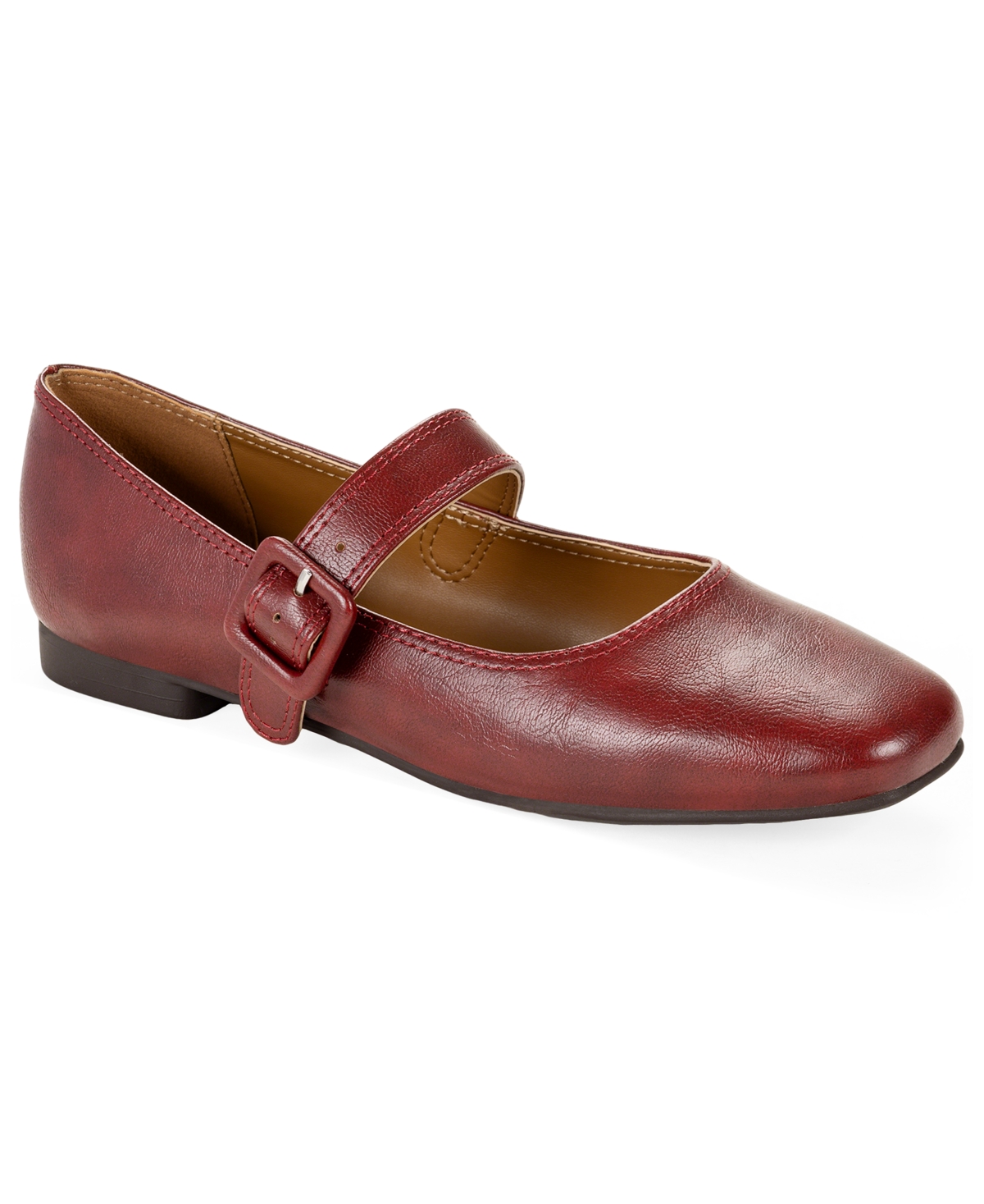Click here for Style & Co Womens Brieee Square Toe Mary Jane Flat... prices