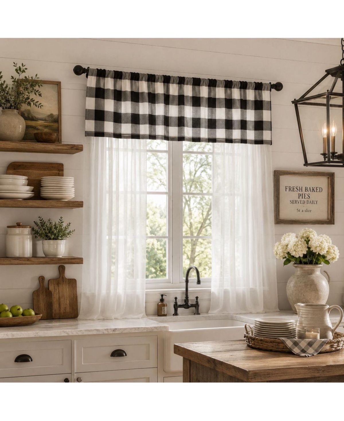 Click here for Kate Aurora 3 Piece Country Farmhouse Buffalo Plai... prices