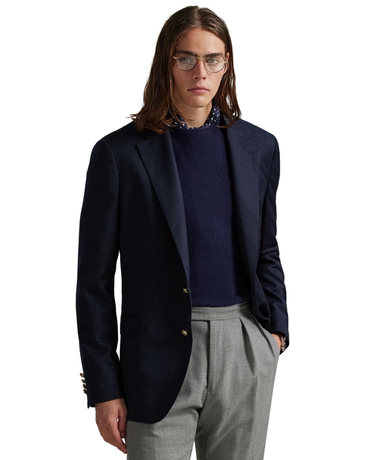 Click here for Polo Ralph Lauren Mens Polo Modern Wool-Blend Gaba... prices