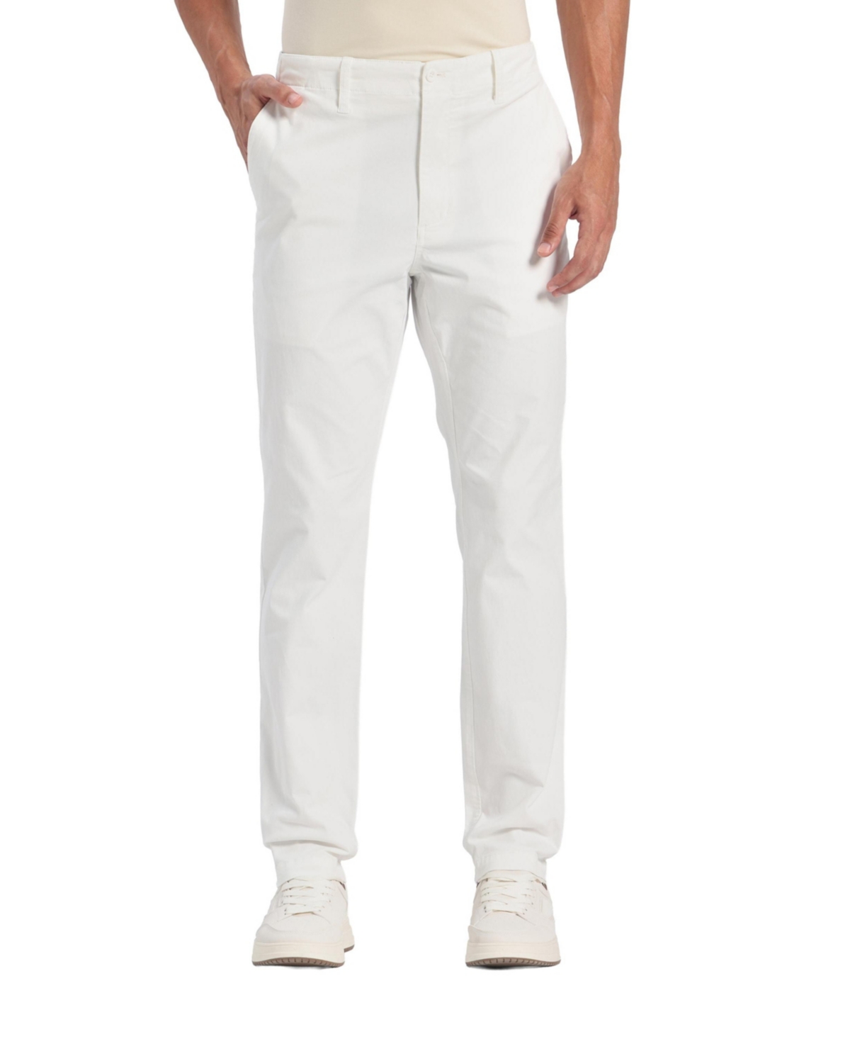 Click here for Members Only Mens Modern Fit Trouser - Off-white prices