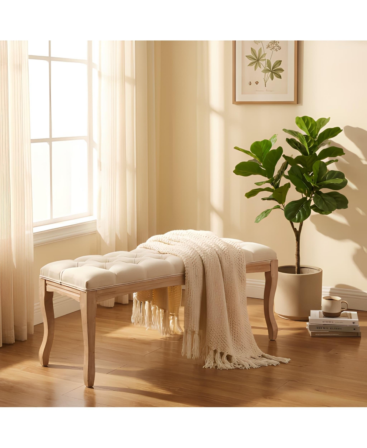 Click here for Maison Boucle End of Bed Bench for Bedroom  French... prices
