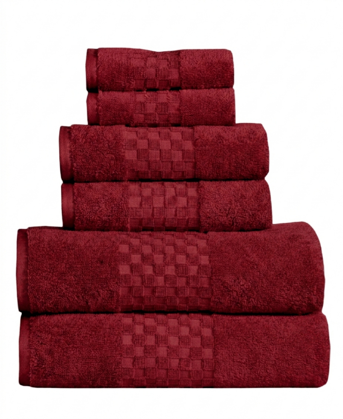Click here for Feather & Stitch  Ny Luna 6-Pc. Bath Towel Set - R... prices