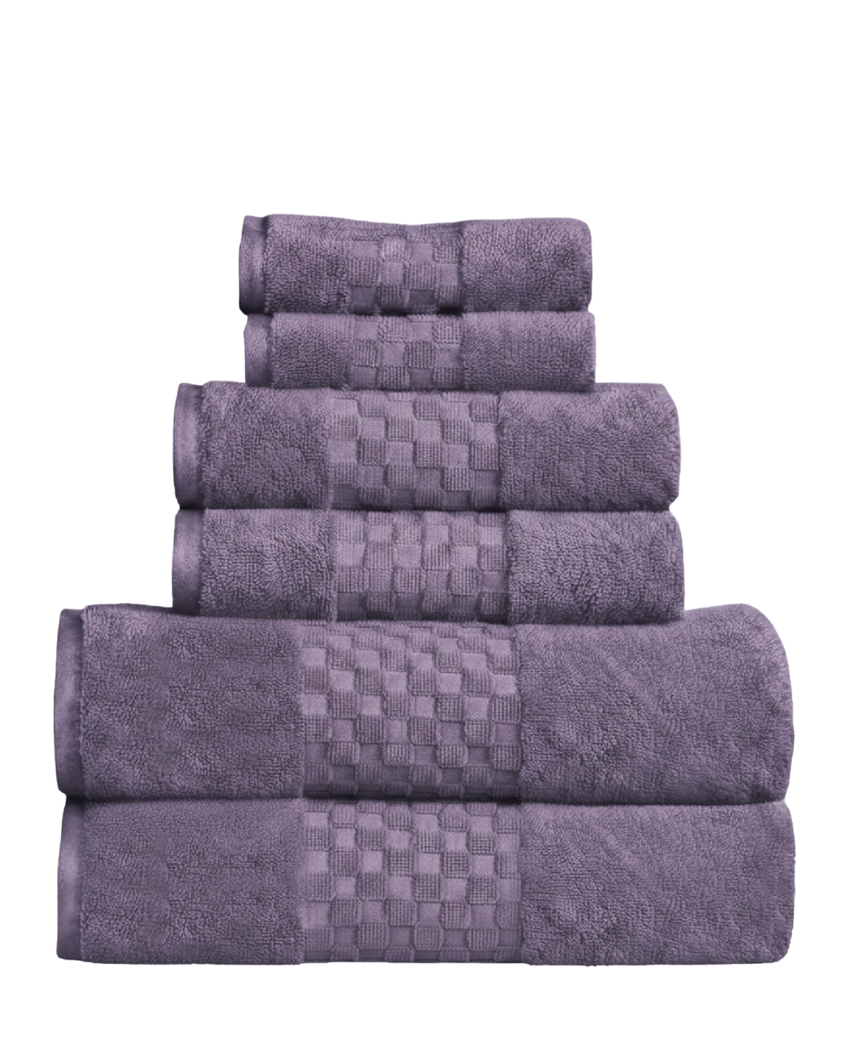 Click here for Feather & Stitch  Ny Luna 6-Pc. Bath Towel Set - G... prices