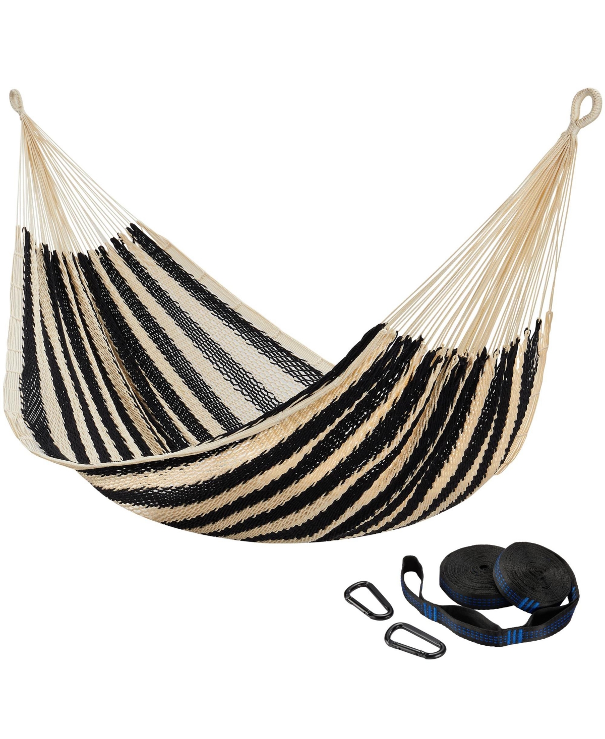Click here for Piscifun Handwoven Mayan Double Hammock 10ft Tree... prices