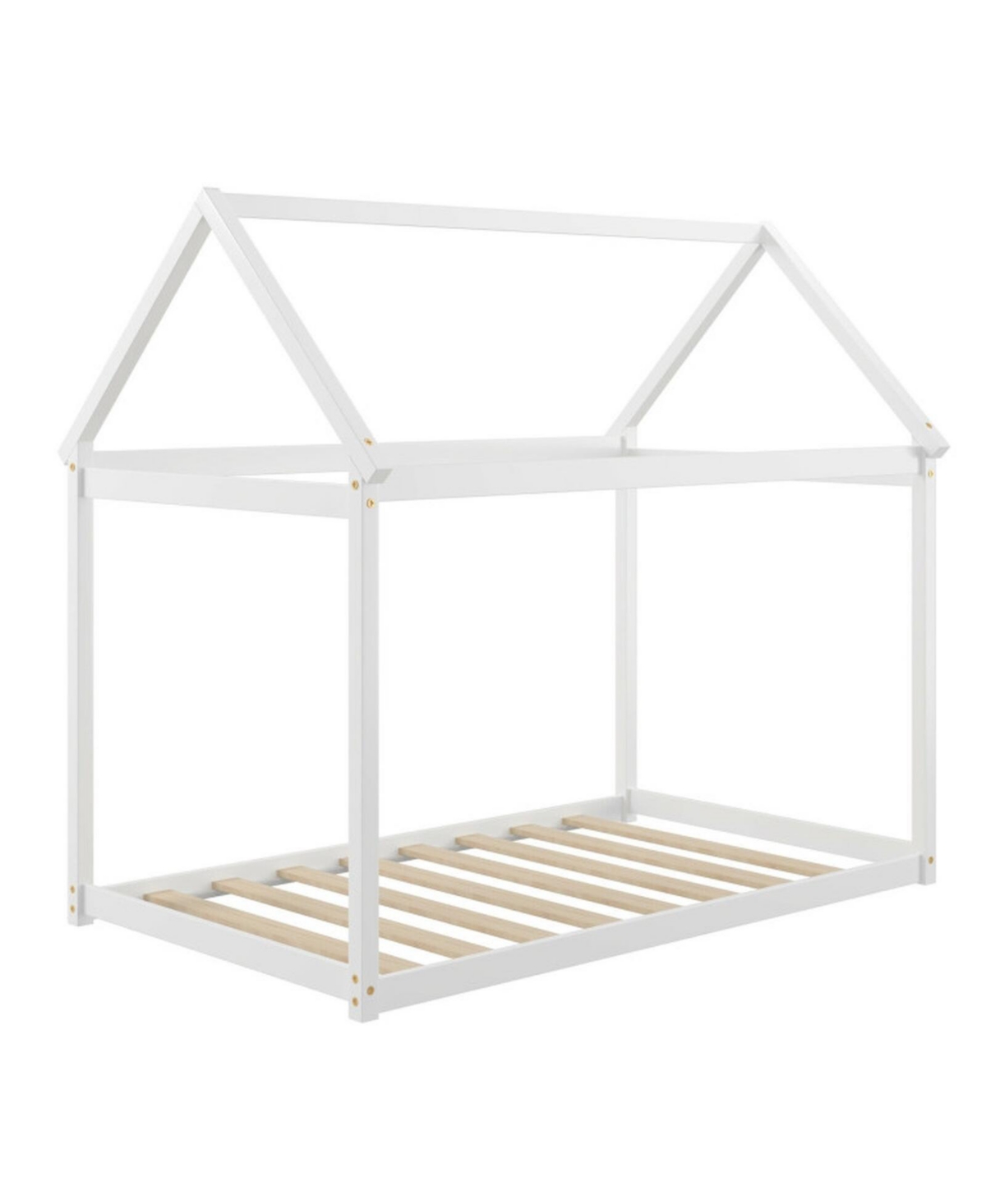 Click here for Gouun Twin Size Kids House Bed with Wood Frame and... prices