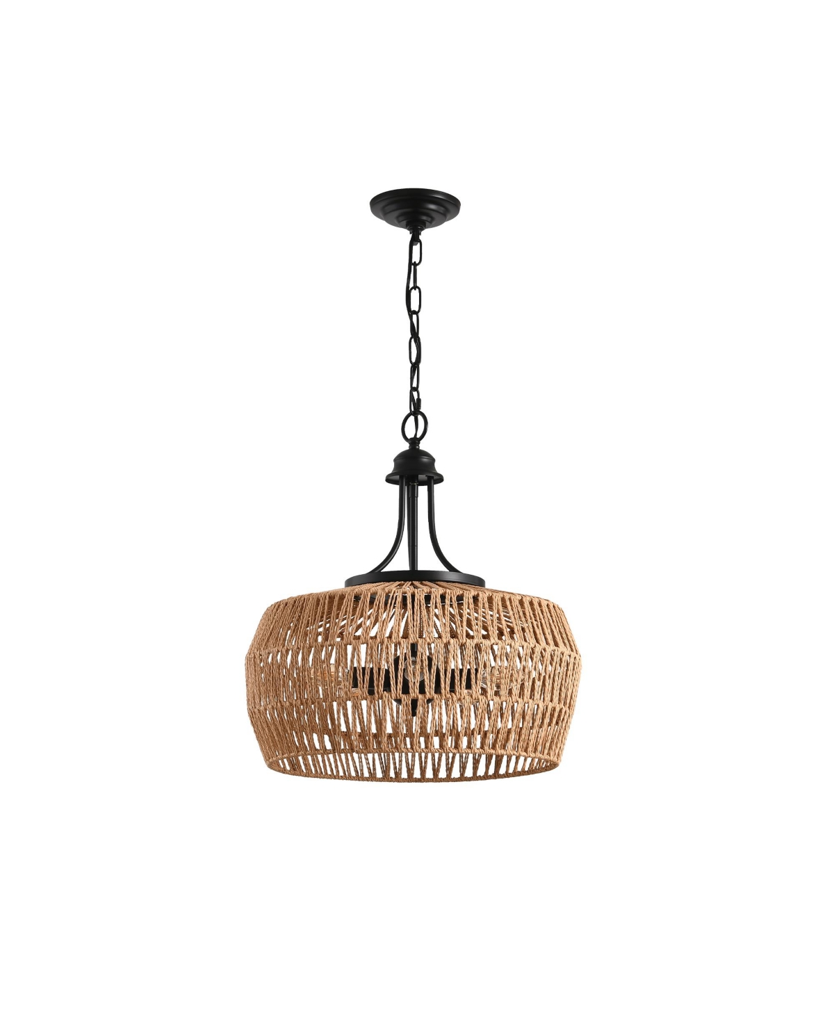 Click here for Midola 19 Boho Hemp Rope Pendant Light  Hand-Woven... prices