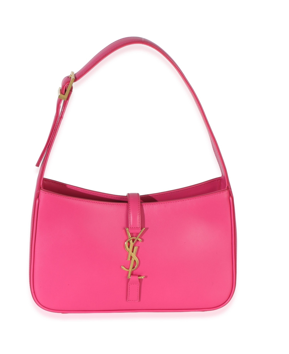 Click here for Pre-Owned Saint Laurent Pink Smooth Calfskin Le 5... prices