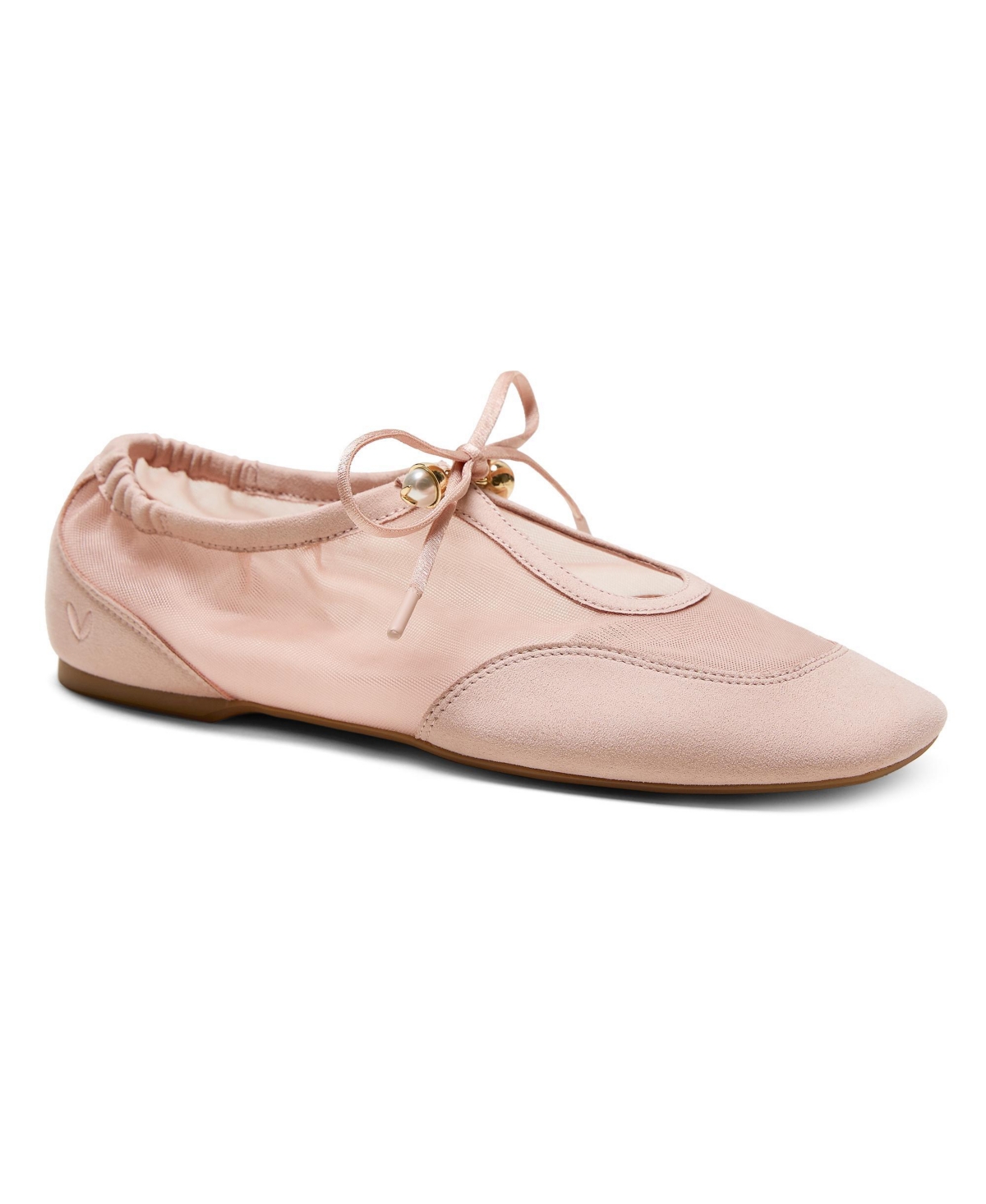 Click here for Vivaia Womens Ciara Square-Toe Organza Sneakerinas... prices