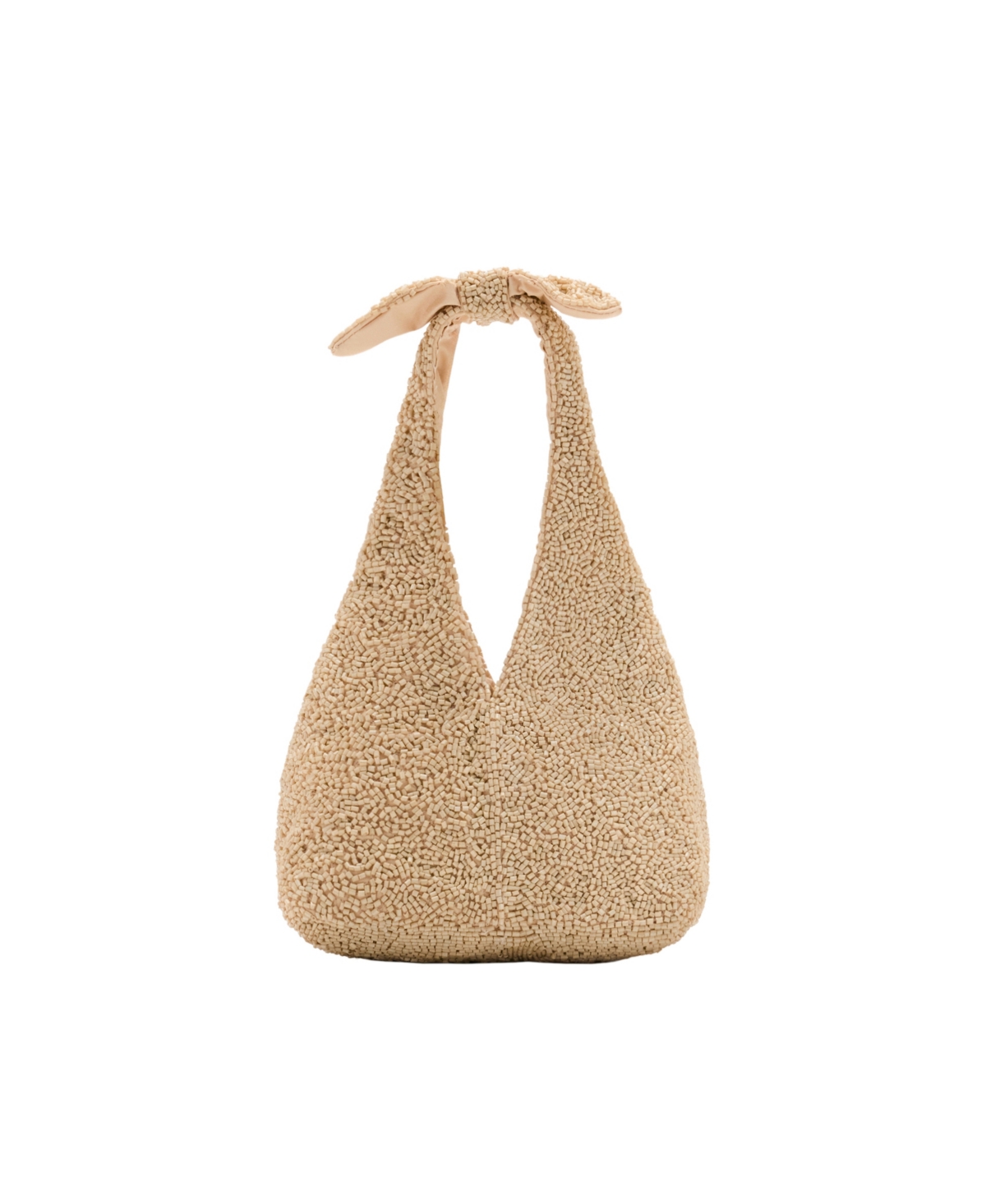 Click here for Mango Womens Beaded Handbag - Off White prices
