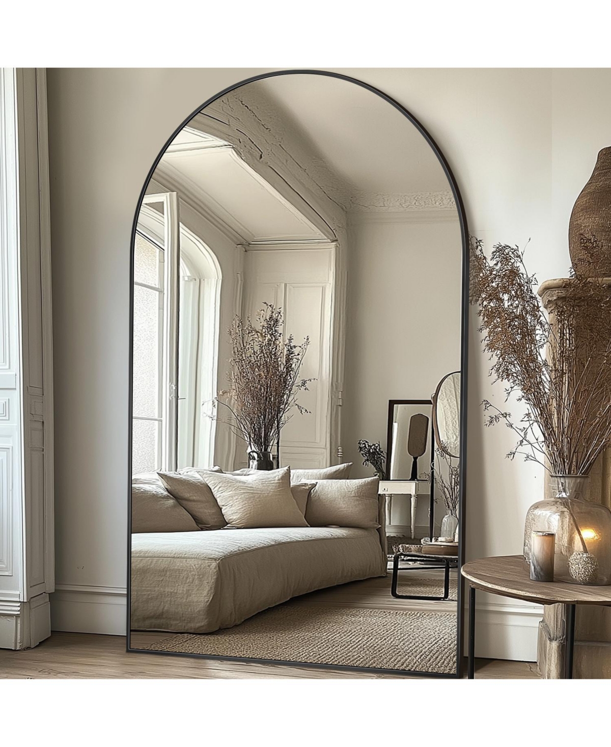 Click here for Antok Full Length Mirror  76x44 Floor Mirror for B... prices