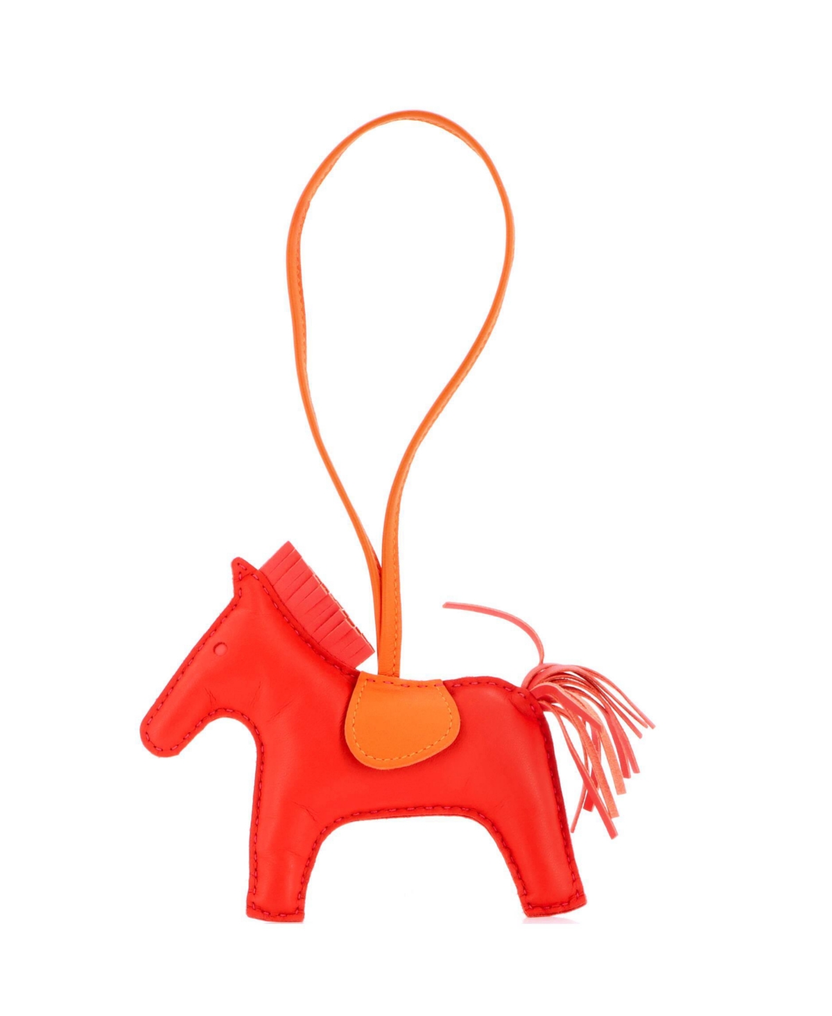 Click here for Pre-Owned HERMES Mm GriGri Rodeo Bag Charm Leather... prices