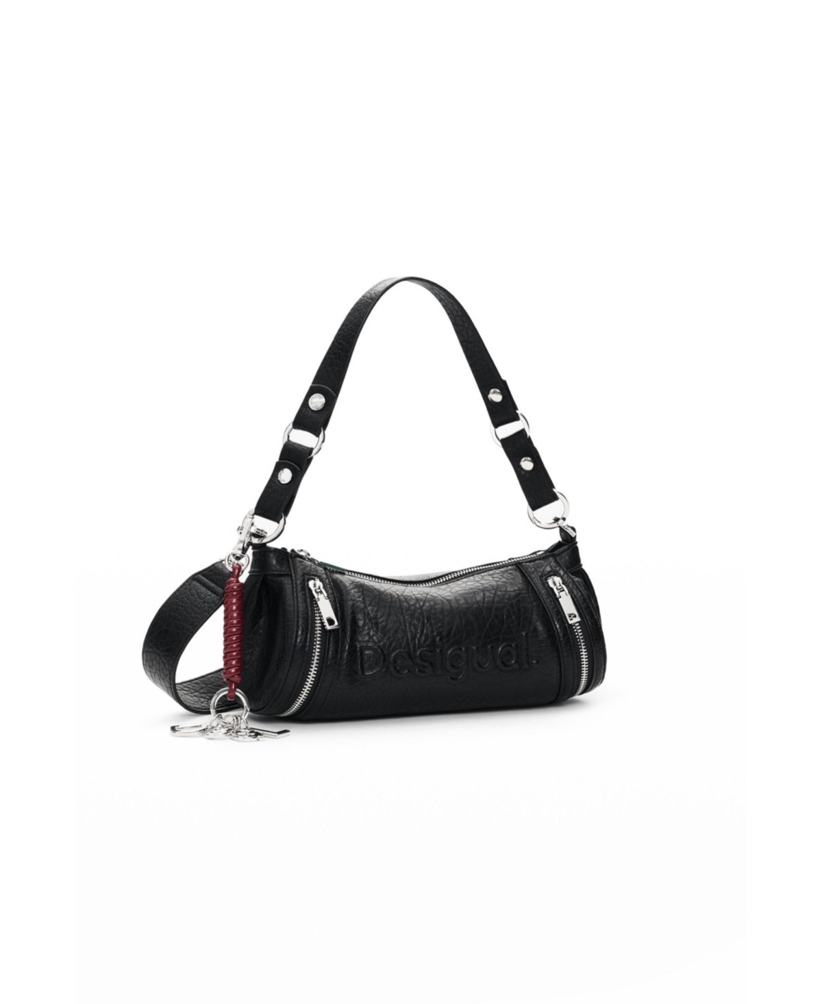 Click here for Desigual Womens Medium Faux Leather Bag - Black prices