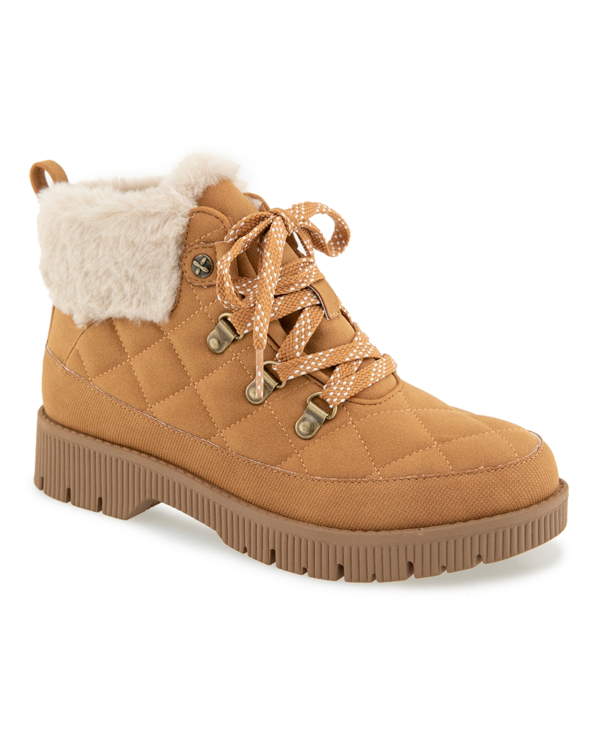 Click here for Jbu Womens Addie Weather-Ready Lace-Up Booties - T... prices