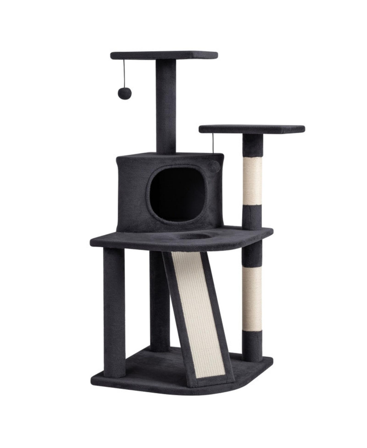 Click here for Hongge 44 Inch Kitten Tower with Central Condo 2 P... prices