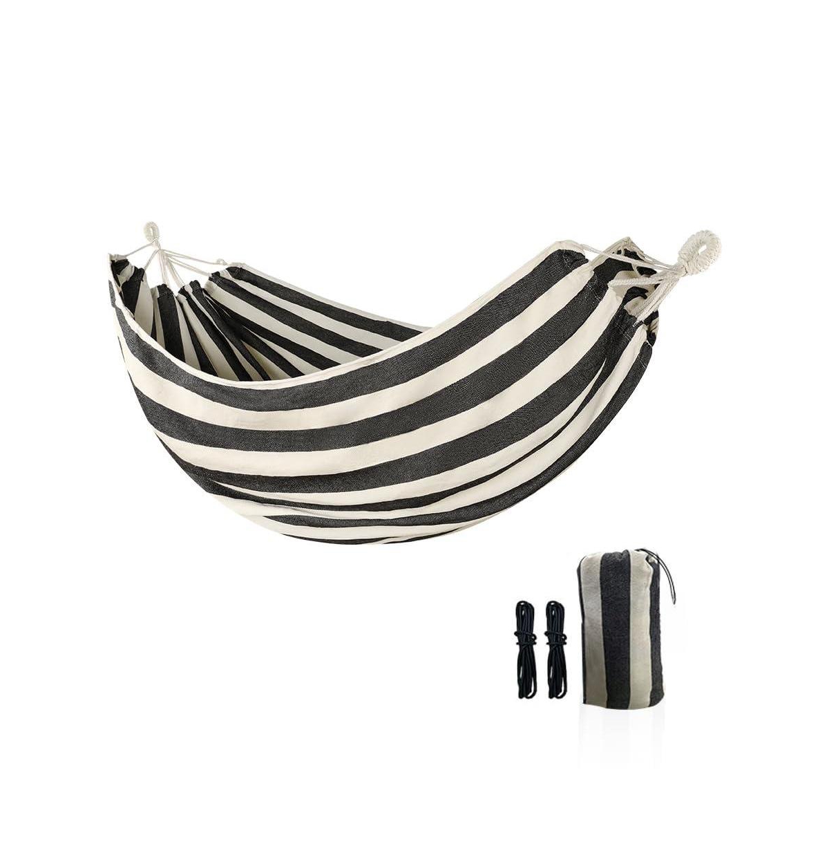 Click here for Piscifun Cotton Canvas Camping Hammock With Tree S... prices