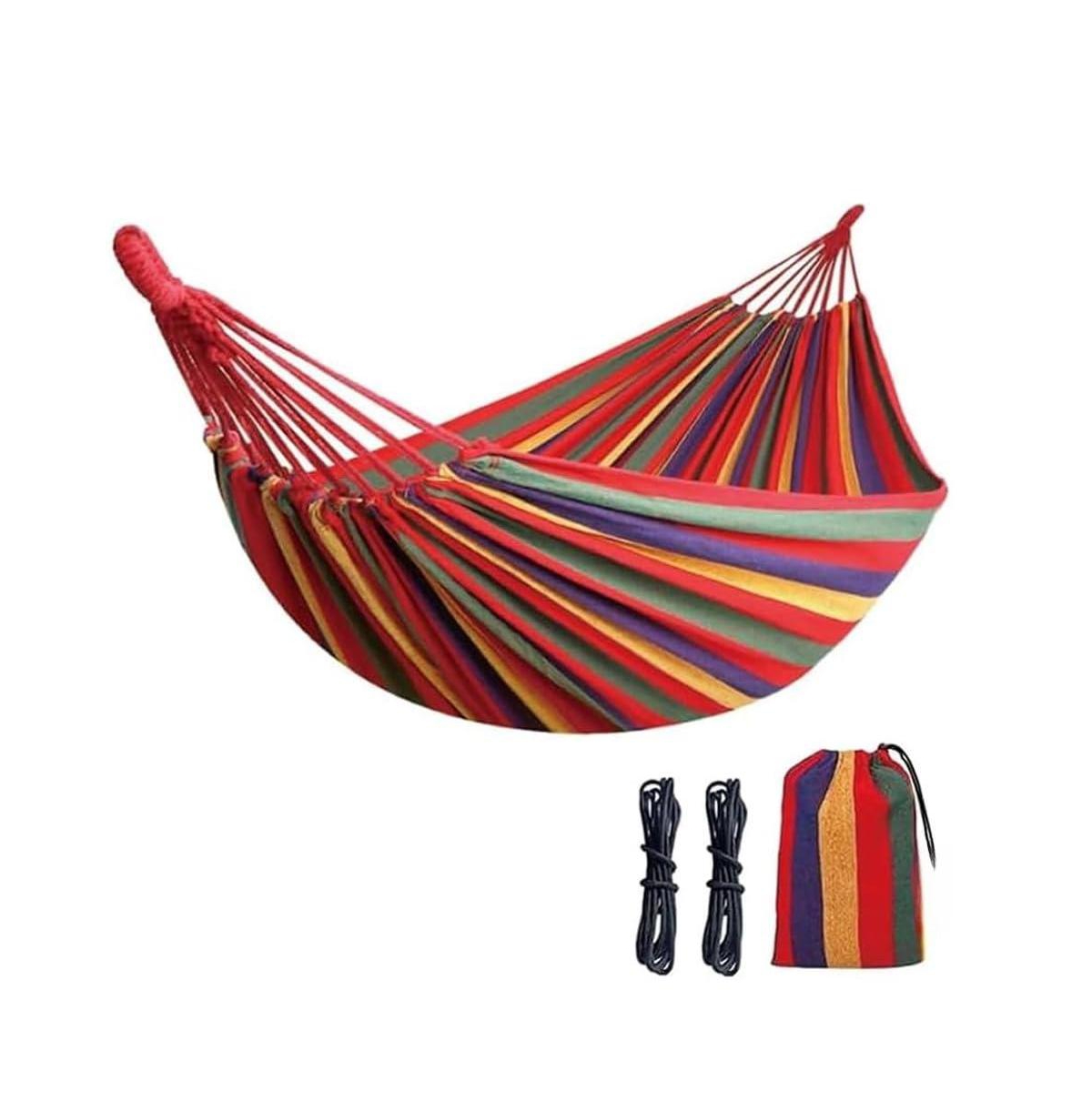 Click here for Piscifun Cotton Canvas Camping Hammock With Tree S... prices