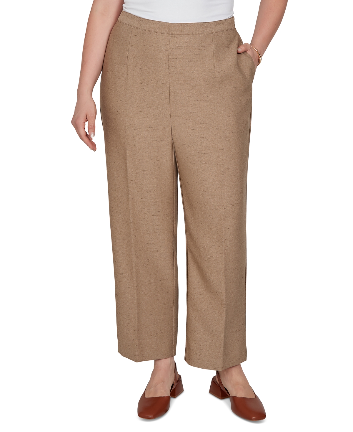 Click here for Alfred Dunner Plus Size Union Square Neutral Woven... prices