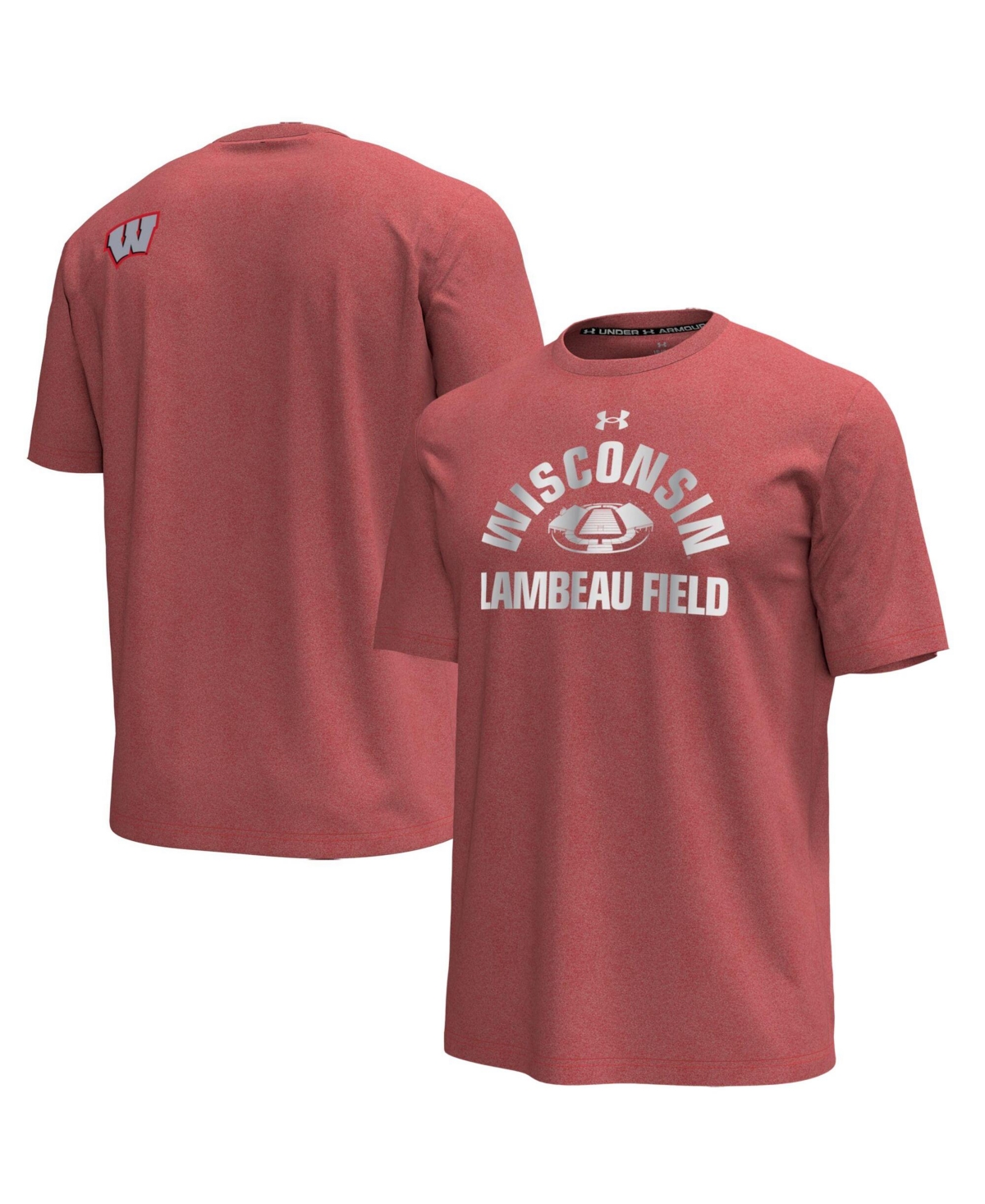 Click here for Under Armour Mens Red Wisconsin Badgers 2026 Lambe... prices