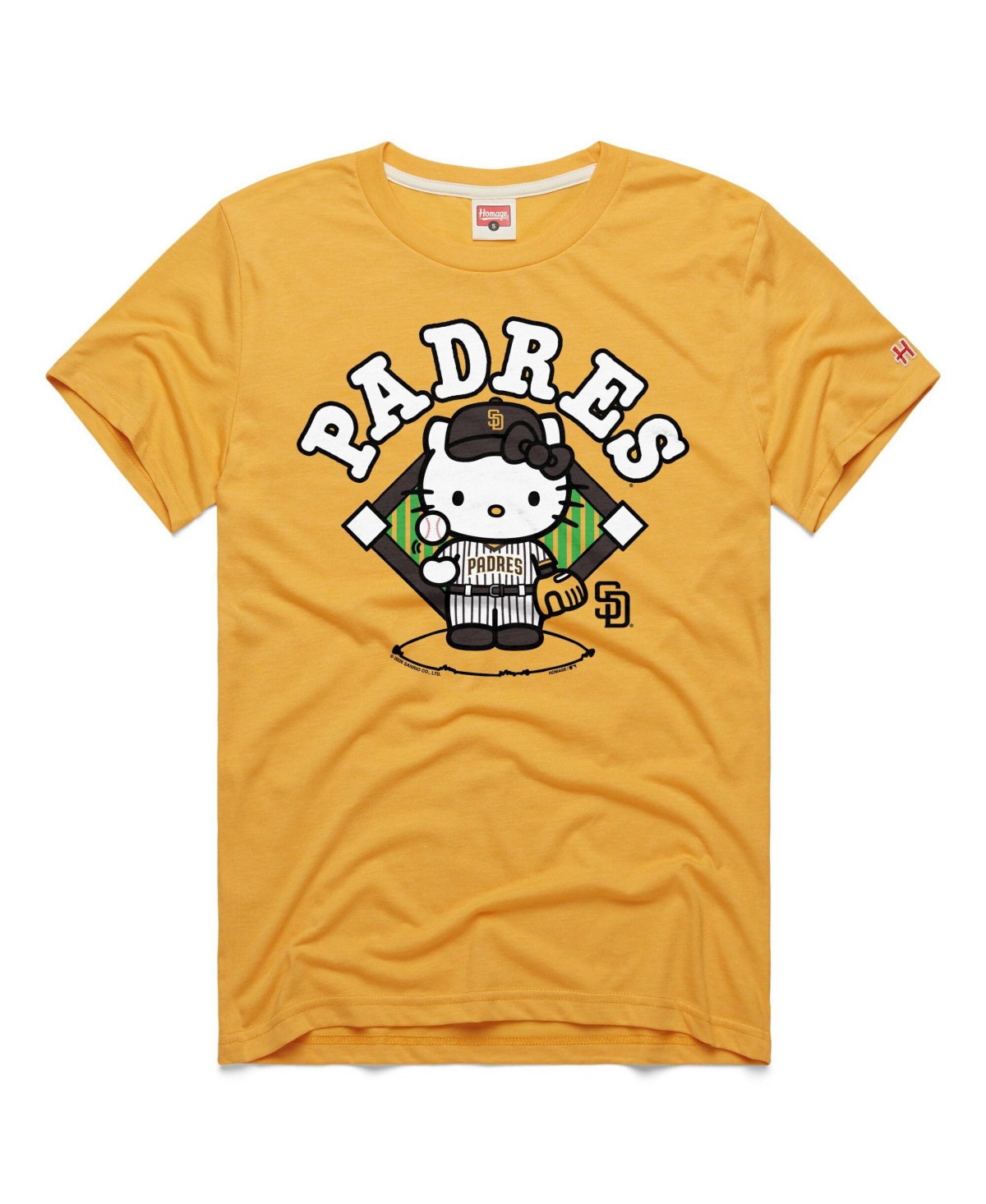 Click here for Homage Mens and Womens Gold San Diego Padres Hello... prices
