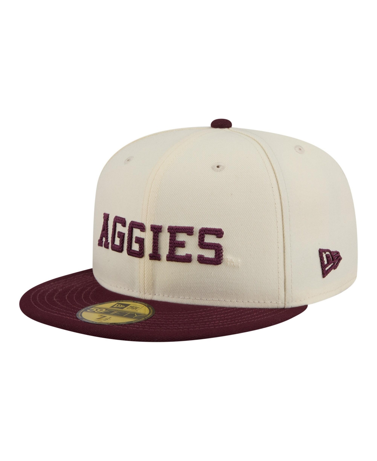 Click here for New Era Mens Cream/Maroon Texas A M Aggies Two-Ton... prices