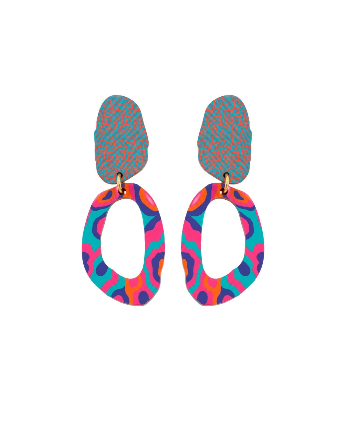 Click here for Swanky Designs Nailah Ii Sculptural Statement Earr... prices
