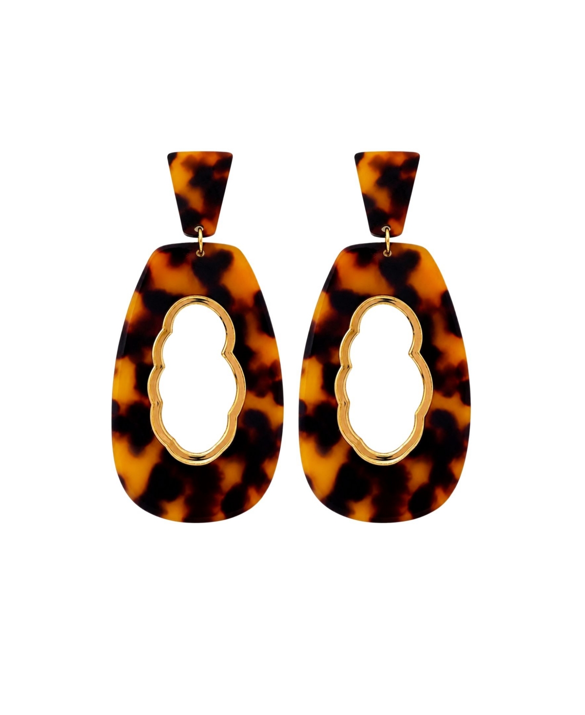 Click here for Swanky Designs Annik Dangle Artistic Statement Ear... prices