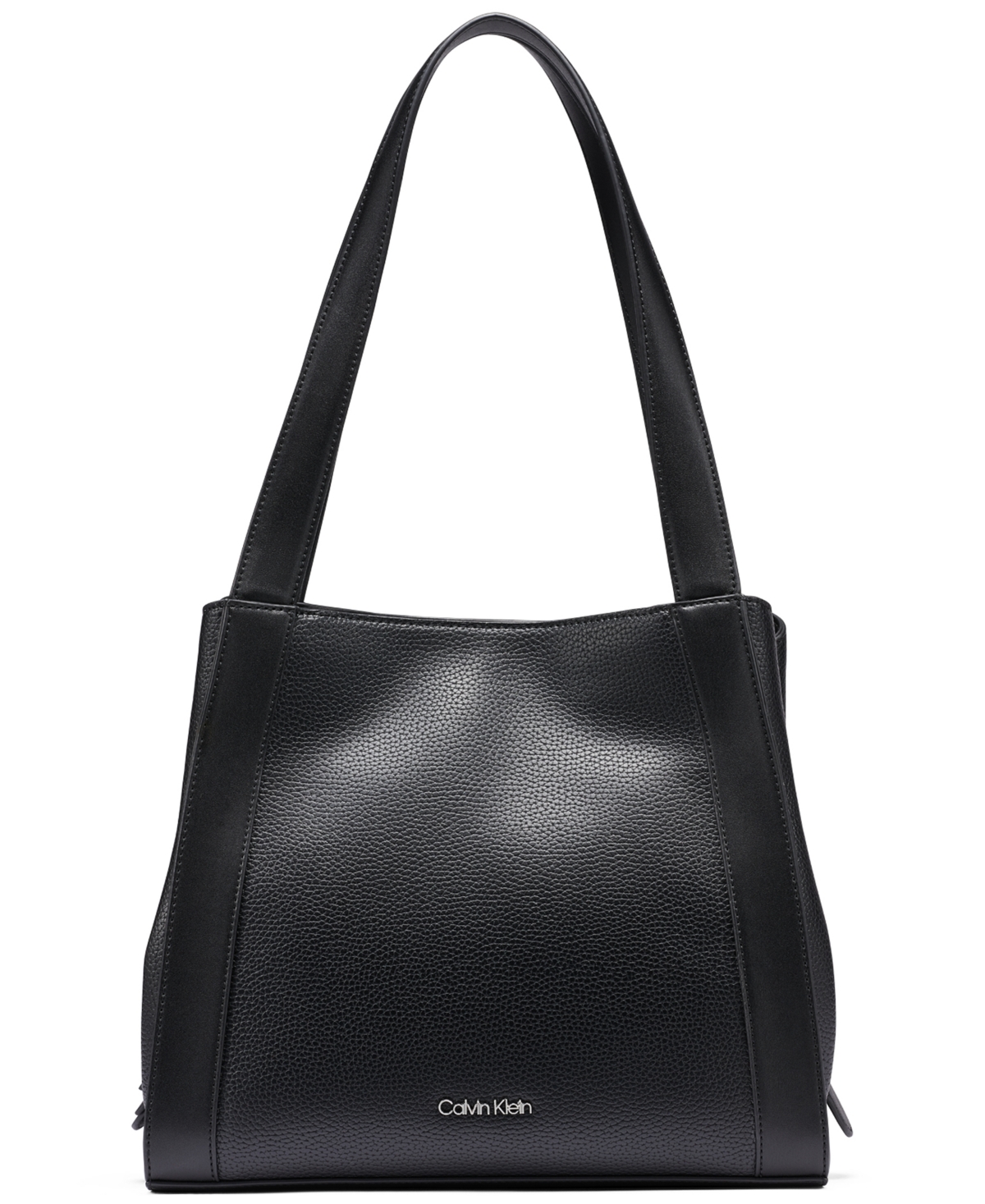 Click here for Calvin Klein Masie Magnetic Snap Medium Tote Handb... prices
