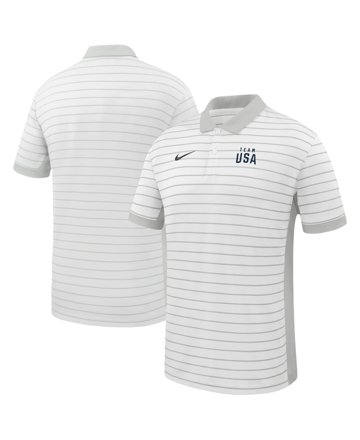 Click here for Nike Mens White Team Usa Victory Stripe Dri-fit Po... prices