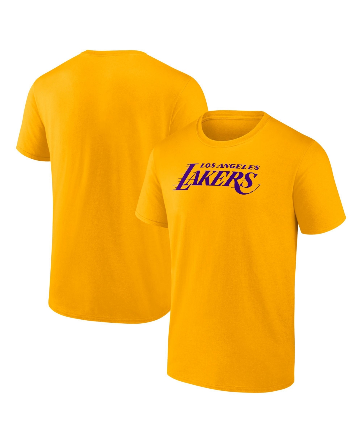 Click here for Logo Athletic Mens Gold Los Angeles Lakers Wordmar... prices