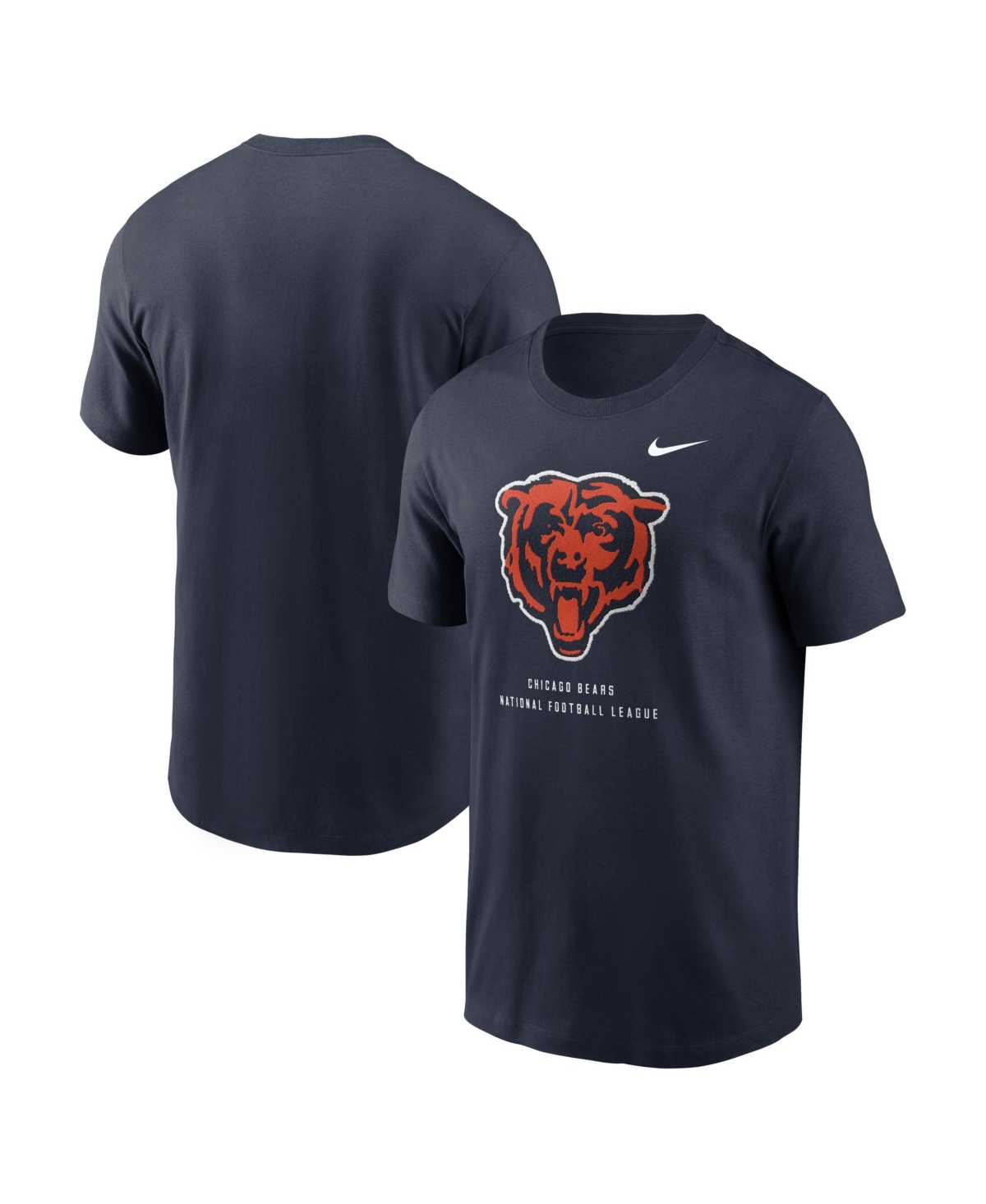 Click here for Nike Mens Navy Chicago Bears Property Of T-Shirt -... prices