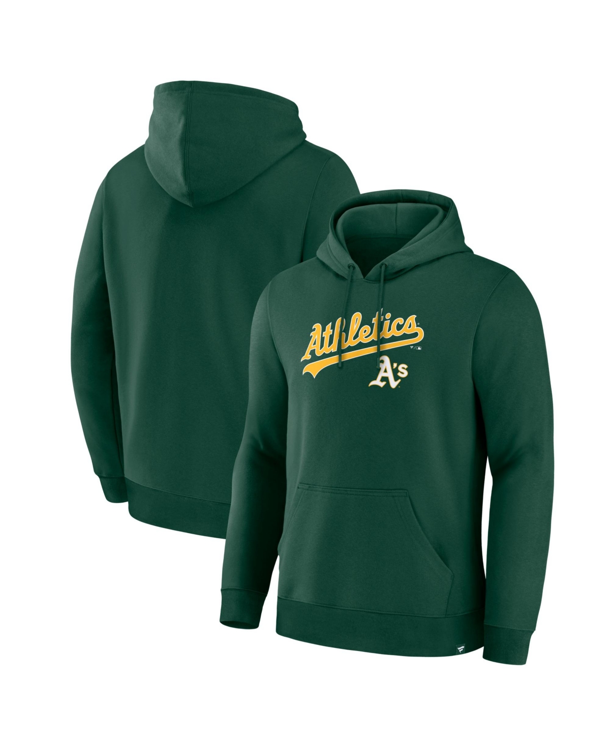 Click here for Fanatics Mens Green Athletics Lock-Up Legacy Hoodi... prices
